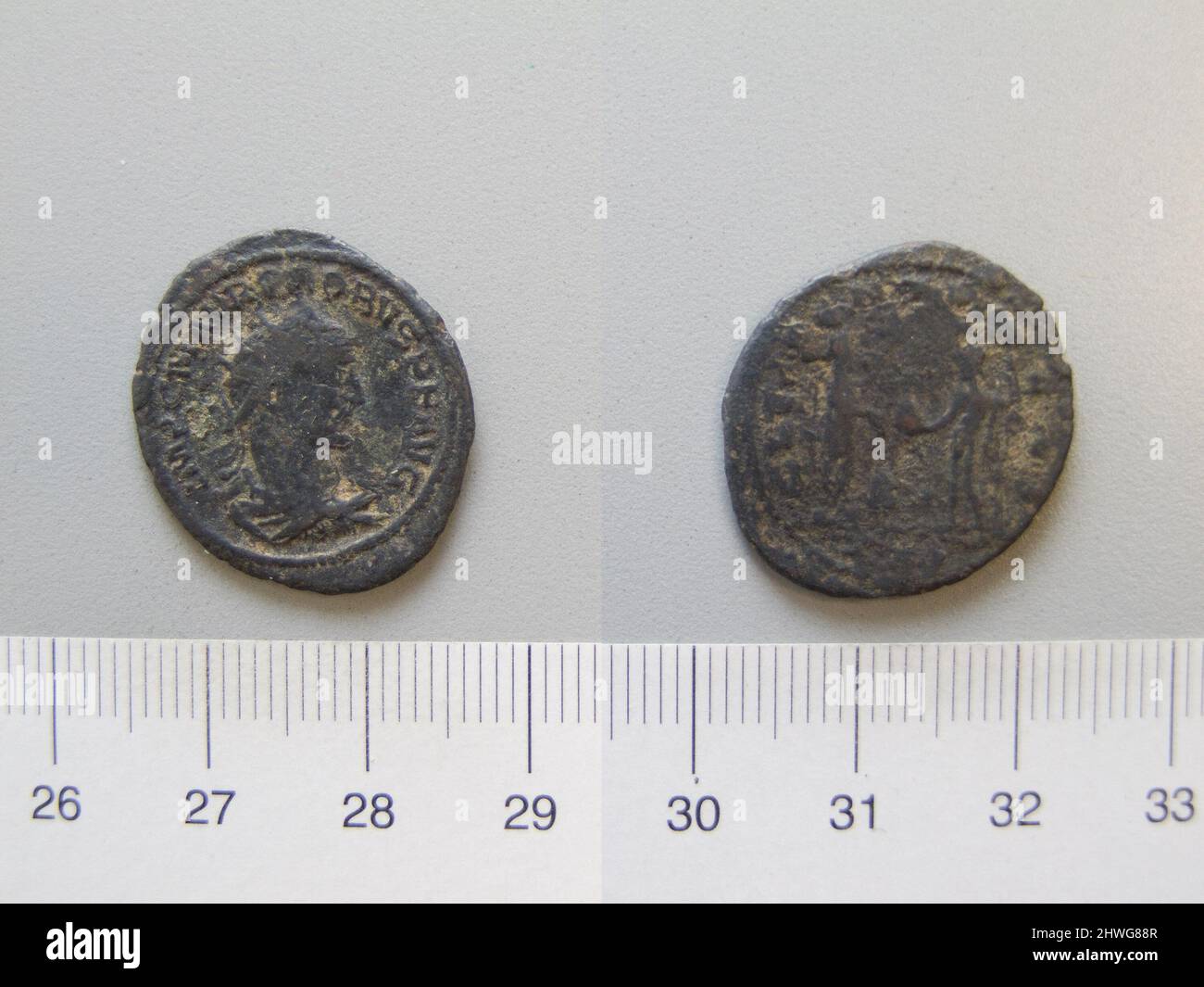 Antoninianus of Probus, Emperor of Rome from Antioch. Ruler: Probus ...