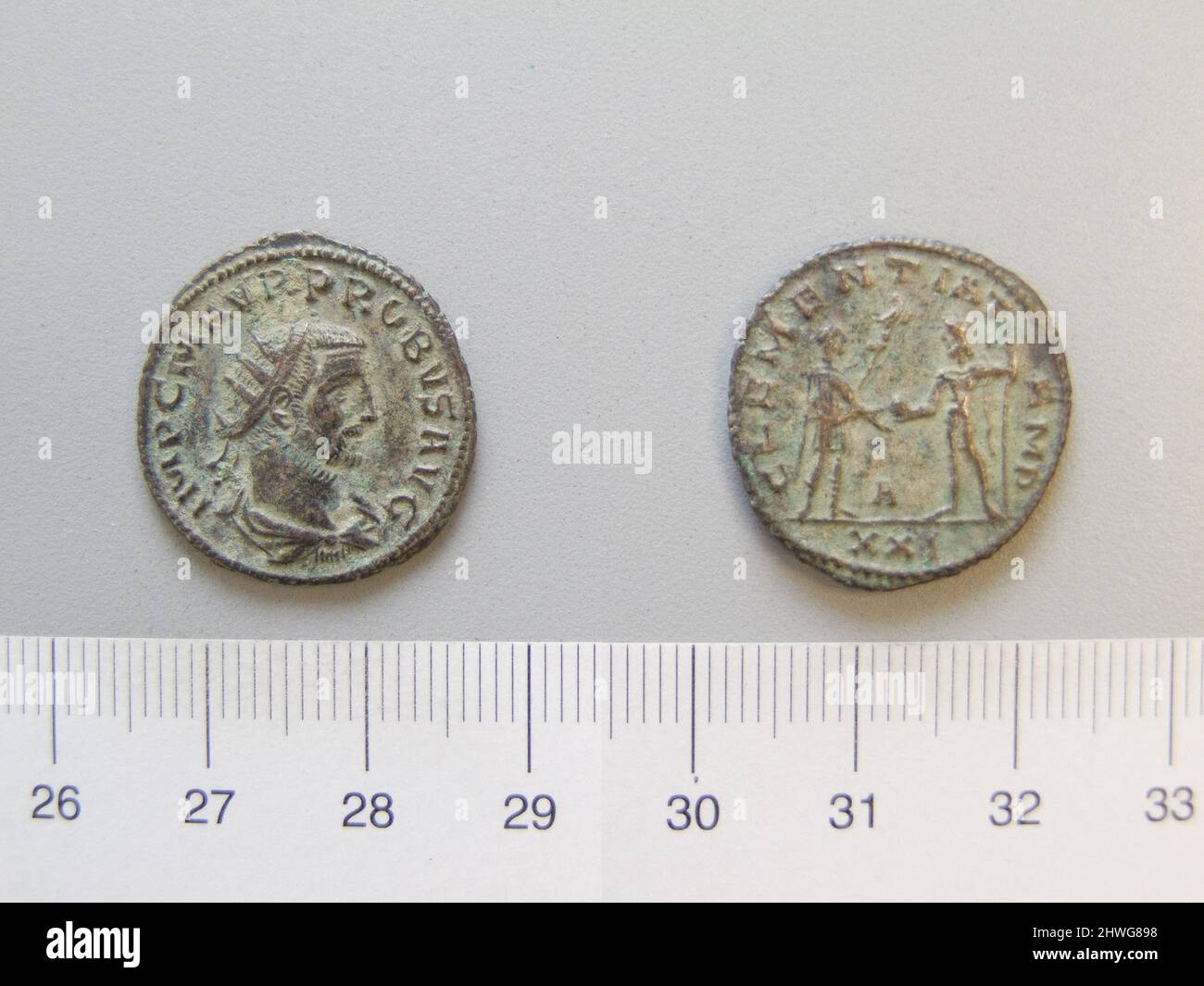 Antoninianus of Probus, Emperor of Rome from Antioch. Ruler: Probus ...