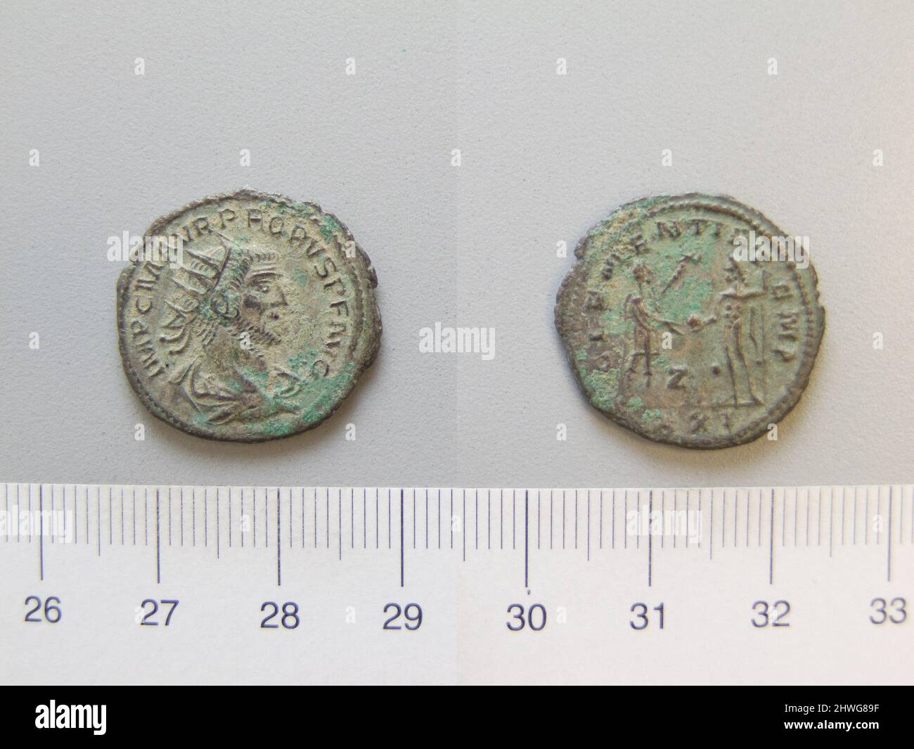 Antoninianus of Probus, Emperor of Rome from Antioch. Ruler: Probus ...