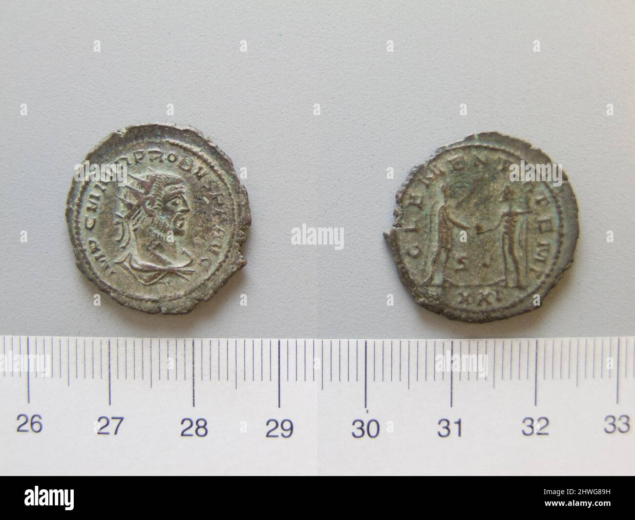 Antoninianus of Probus, Emperor of Rome from Antioch. Ruler: Probus ...