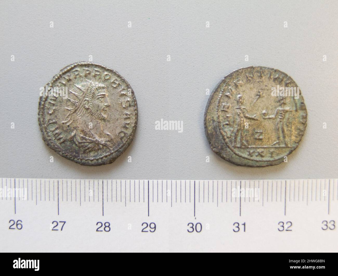 Antoninianus of Probus, Emperor of Rome from Antioch. Ruler: Probus ...