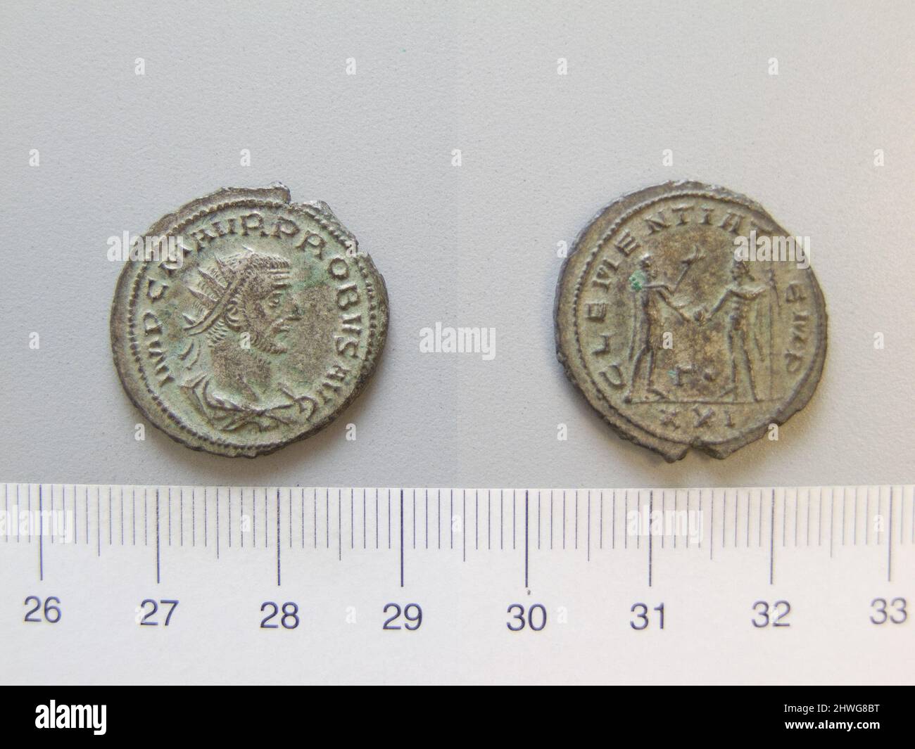 Antoninianus of Probus, Emperor of Rome from Antioch. Ruler: Probus ...