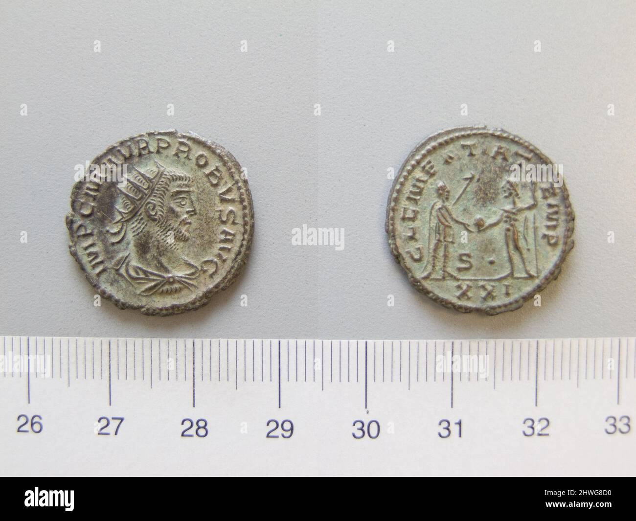 Antoninianus of Probus, Emperor of Rome from Antioch. Ruler: Probus ...