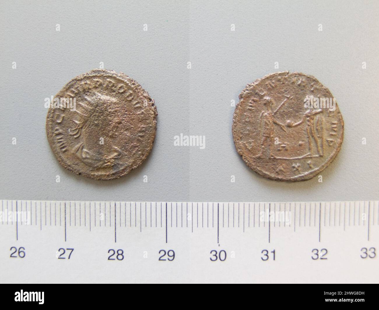 Antoninianus of Probus, Emperor of Rome from Antioch. Ruler: Probus ...