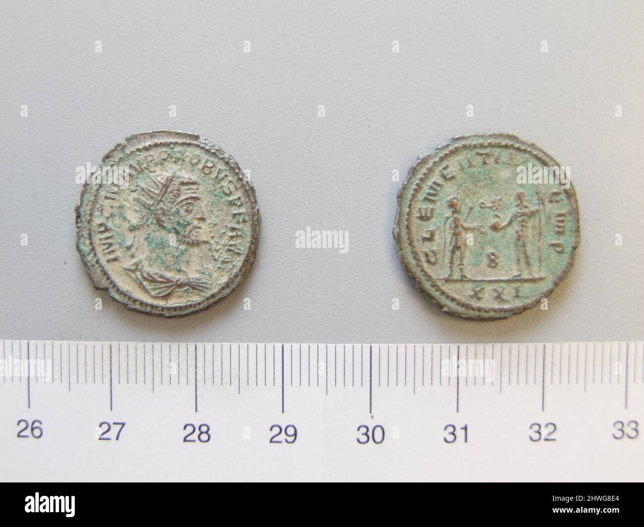 Antoninianus of Probus, Emperor of Rome from Antioch. Ruler: Probus ...