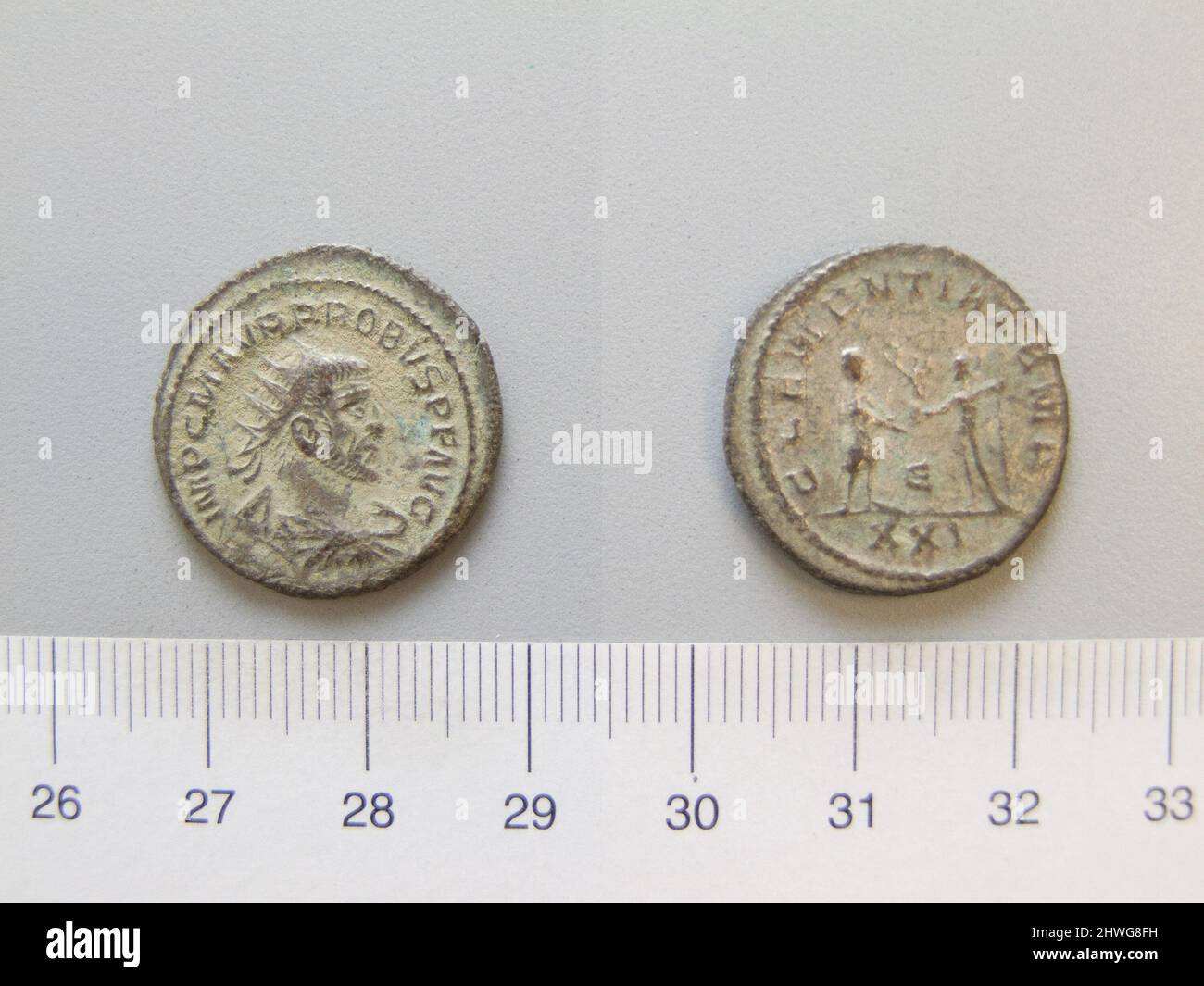 Antoninianus of Probus, Emperor of Rome from Antioch. Ruler: Probus ...