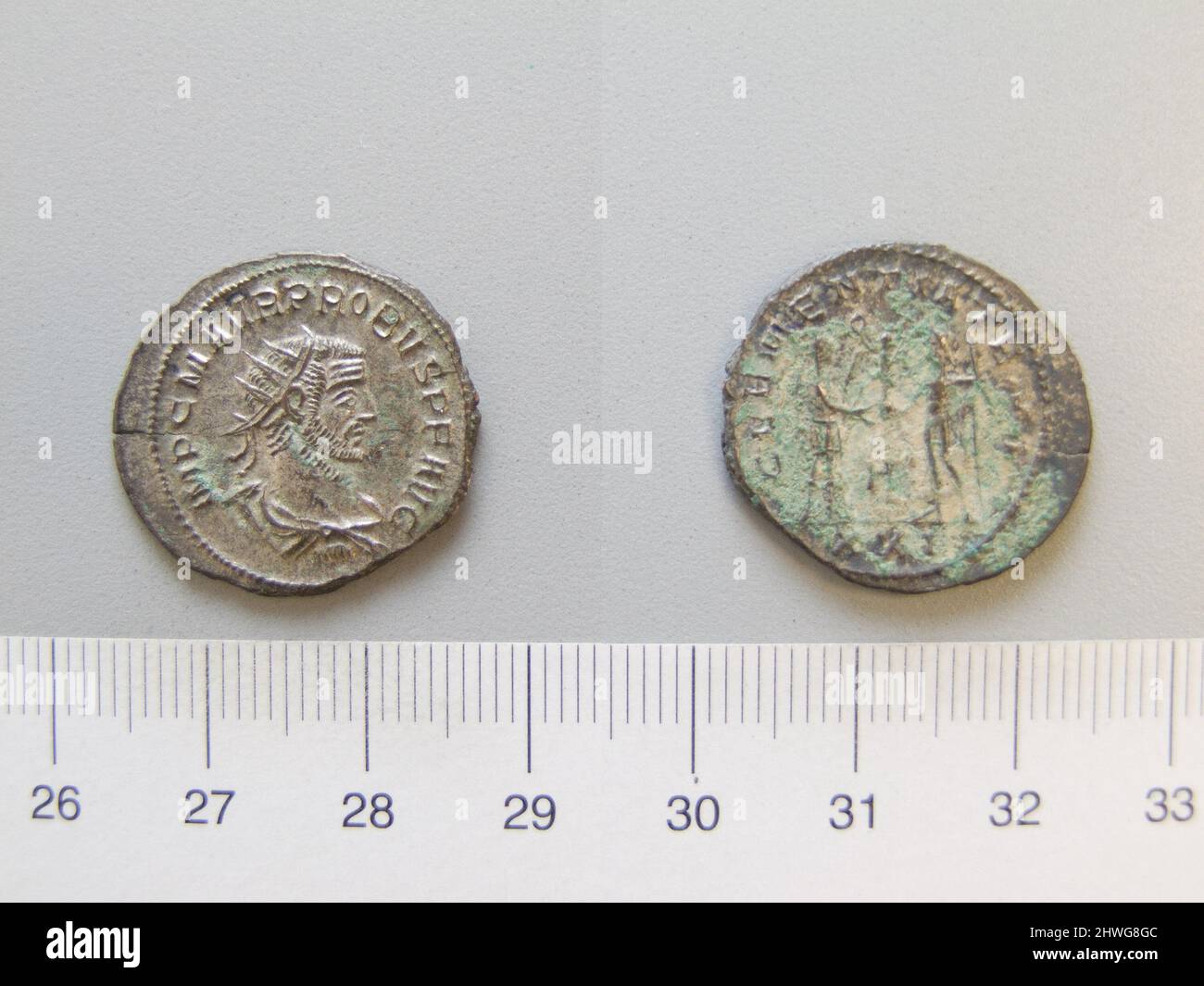 Antoninianus of Probus, Emperor of Rome from Antioch. Ruler: Probus ...