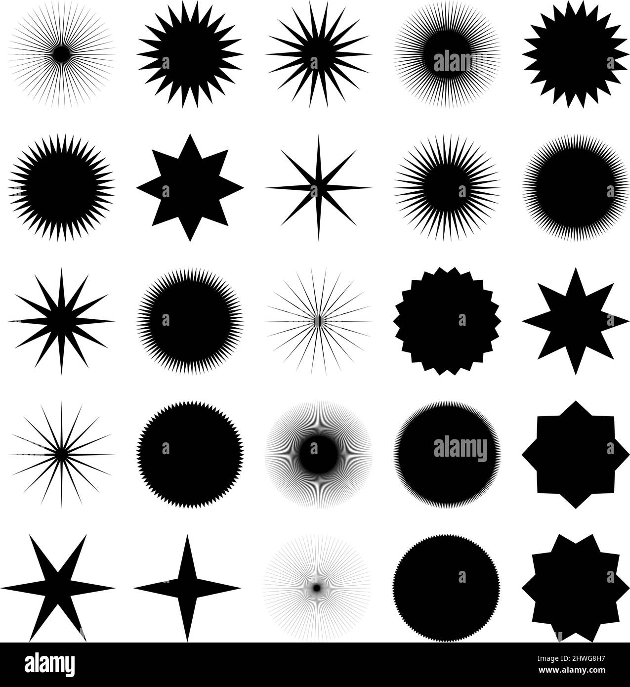 Price flash, starburst, sunburst icon, shape vector - stock vector ...