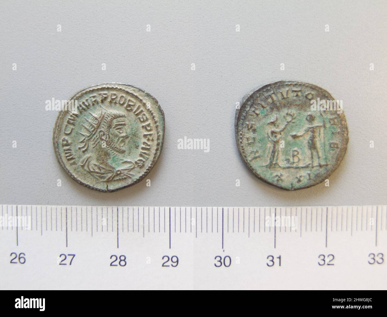 Antoninianus of Probus, Emperor of Rome from Antioch. Ruler: Probus ...