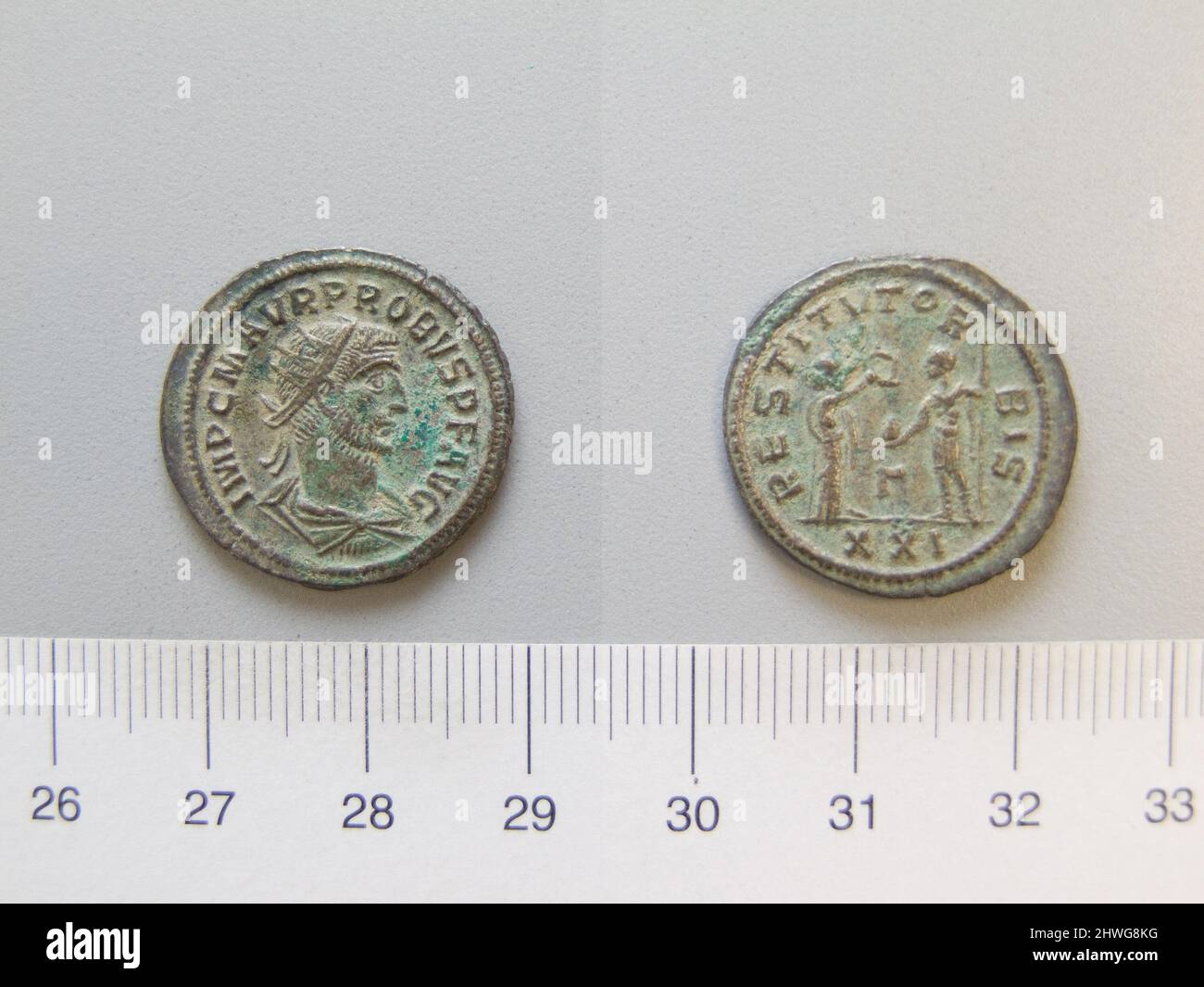 Antoninianus of Probus, Emperor of Rome from Antioch. Ruler: Probus ...