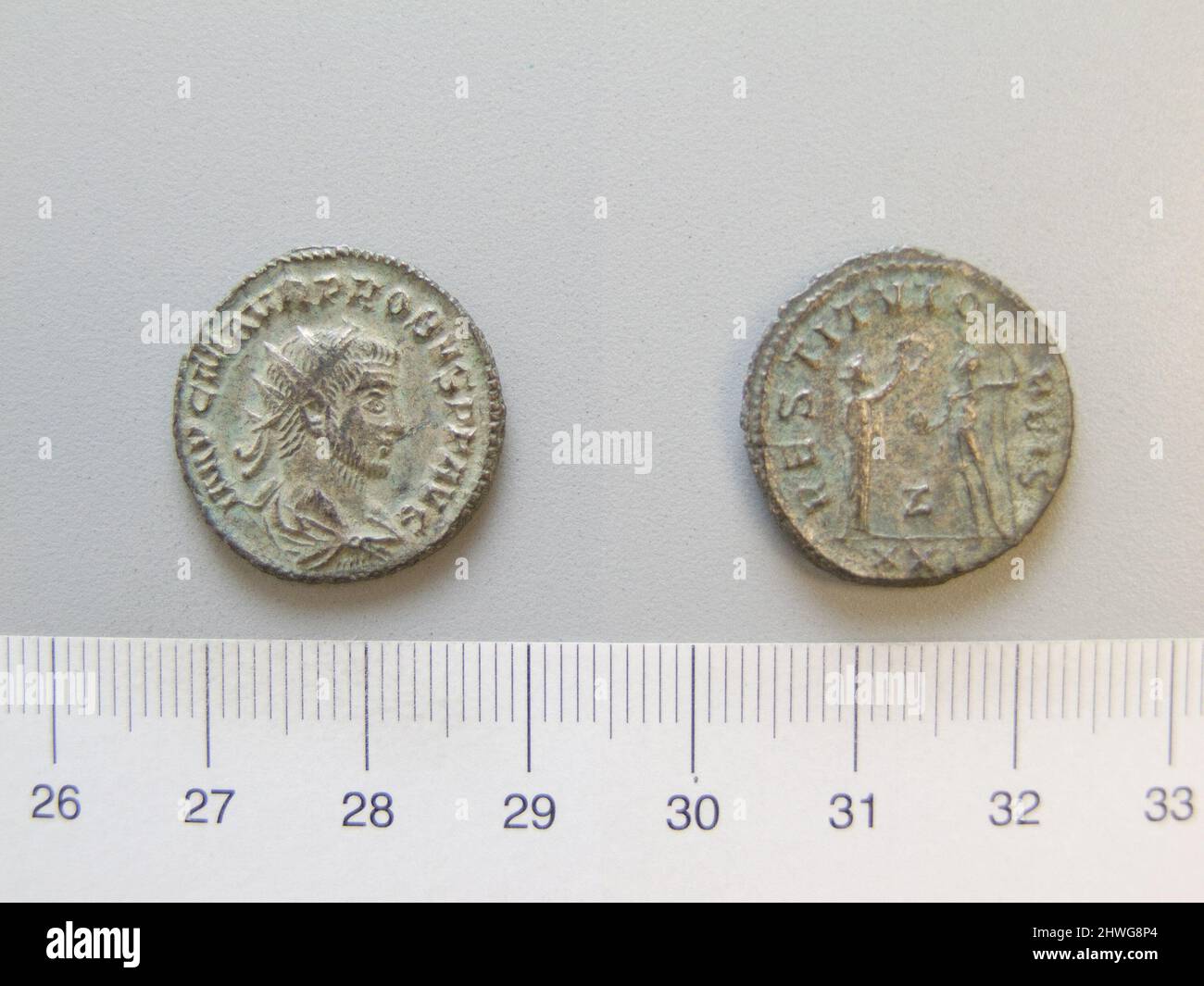 Antoninianus of Probus, Emperor of Rome from Antioch. Ruler: Probus ...