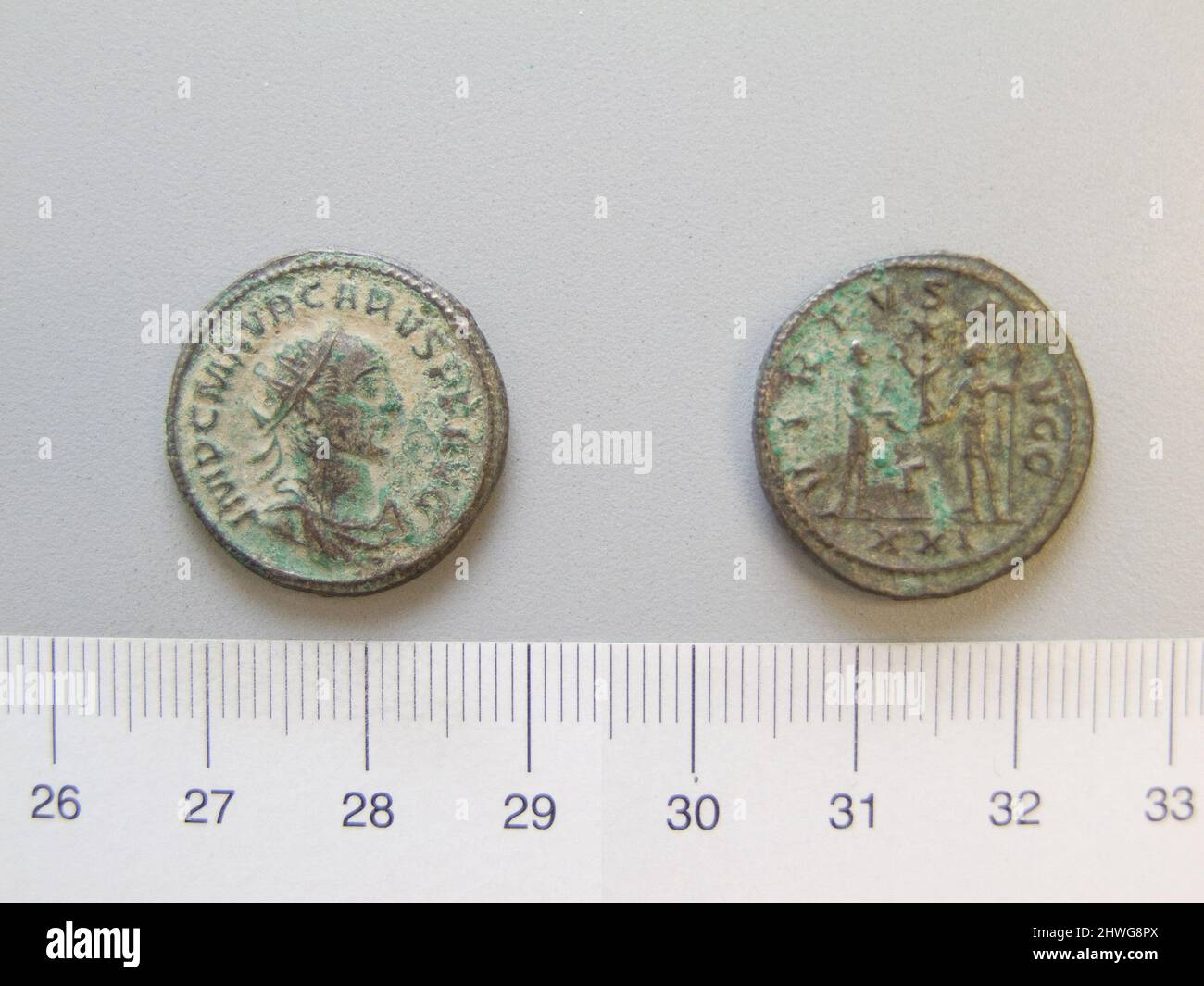 Antoninianus of Carinus, Emperor of Rome from Antioch. Ruler: Carinus ...