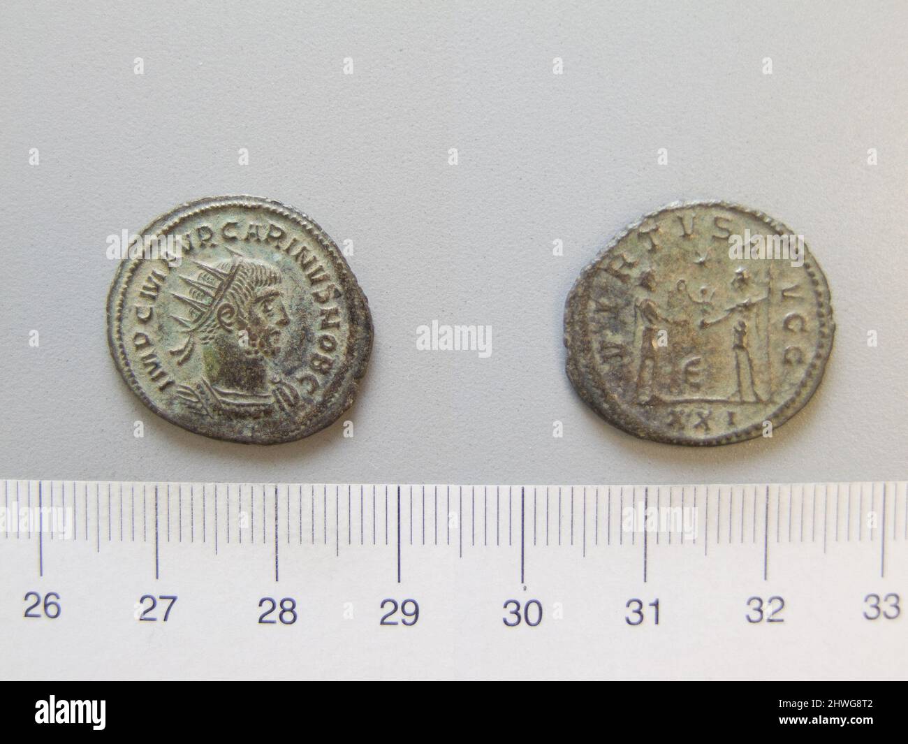 Antoninianus of Carinus, Emperor of Rome from Antioch. Ruler: Carinus ...
