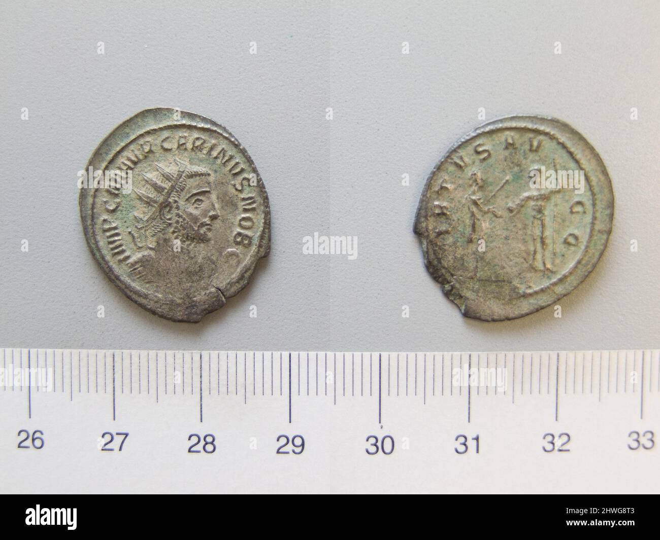 Antoninianus of Carinus, Emperor of Rome from Antioch. Ruler: Carinus ...