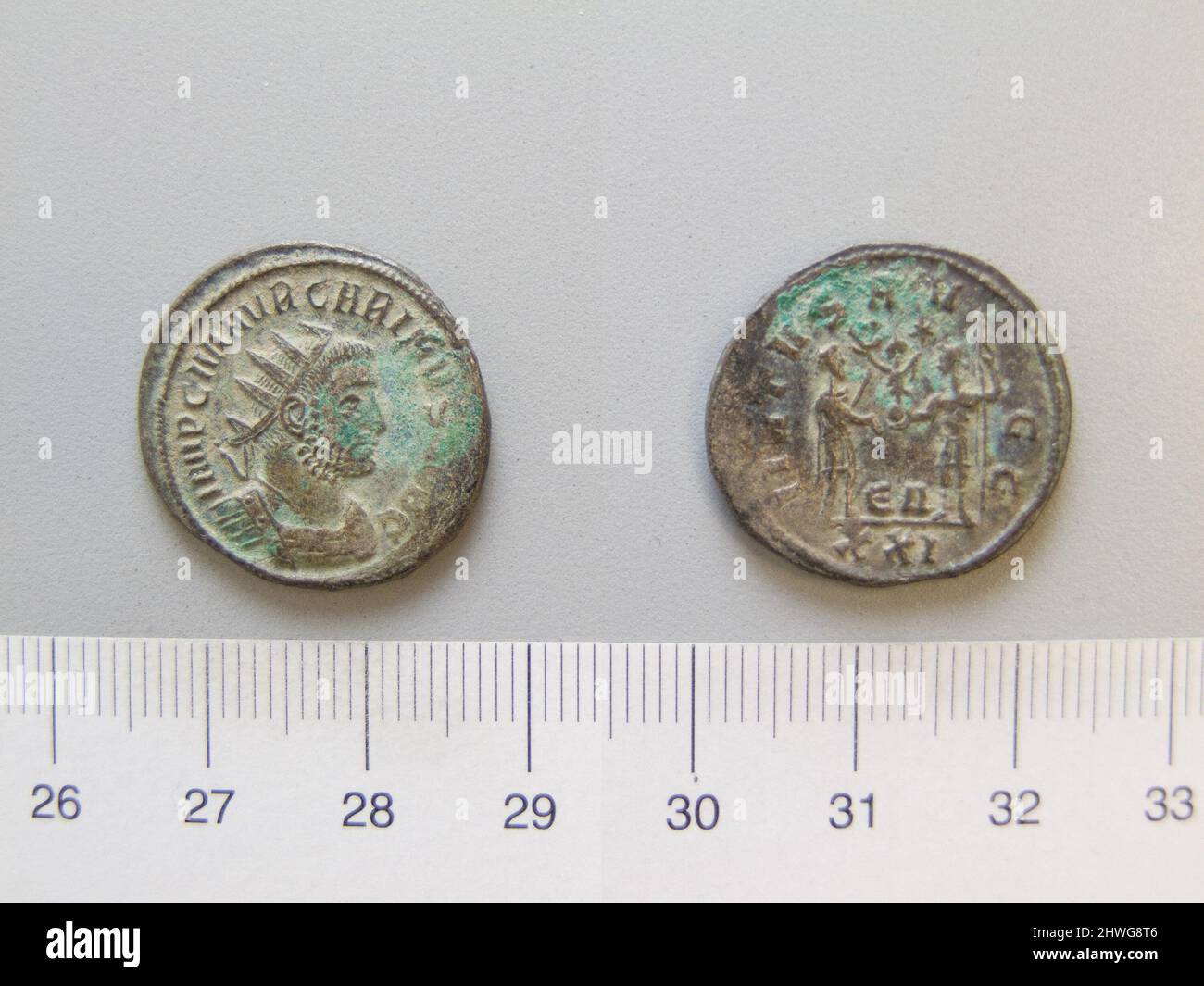 Antoninianus of Carinus, Emperor of Rome from Antioch. Ruler: Carinus ...