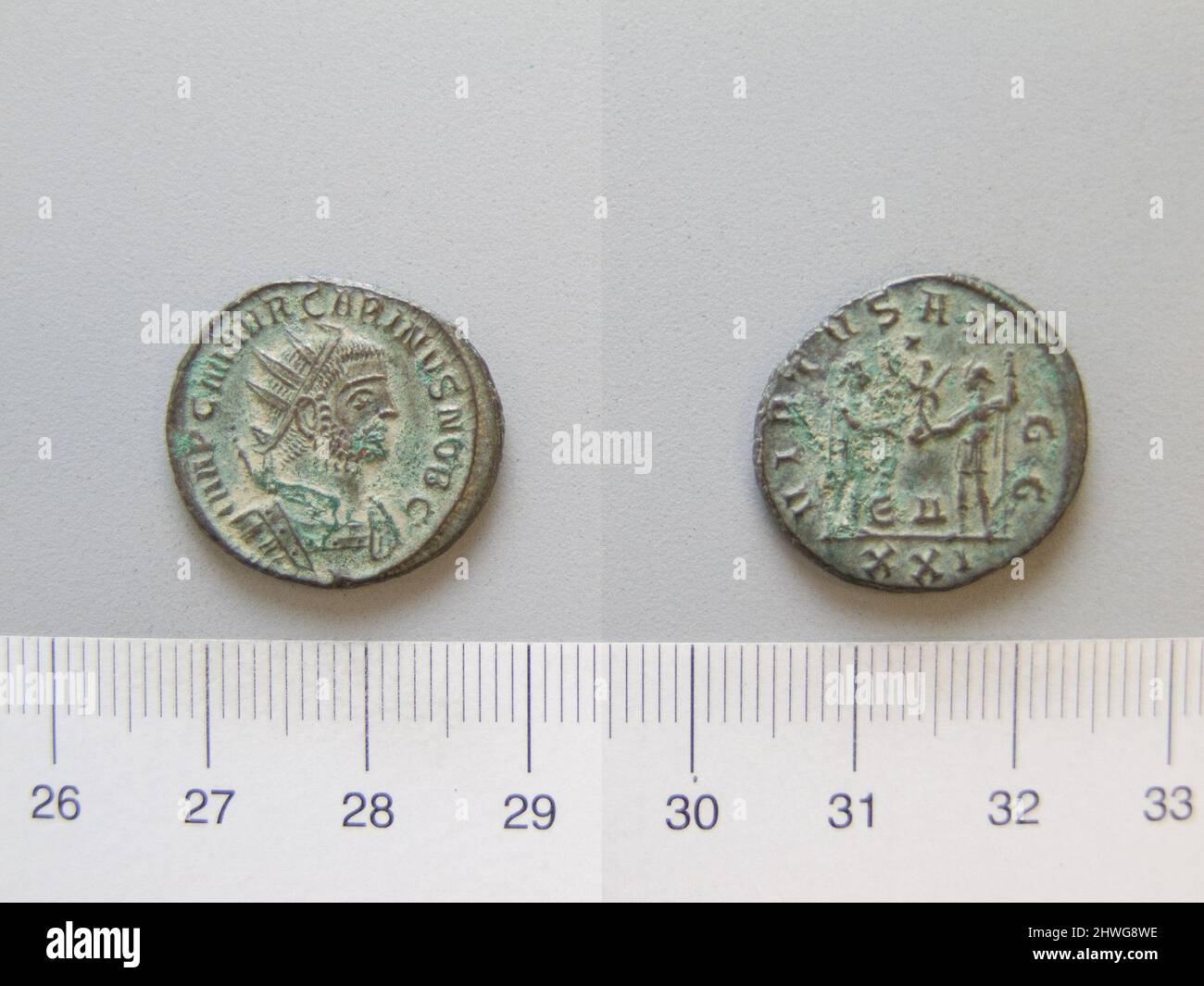 Antoninianus of Carinus, Emperor of Rome from Antioch. Ruler: Carinus ...