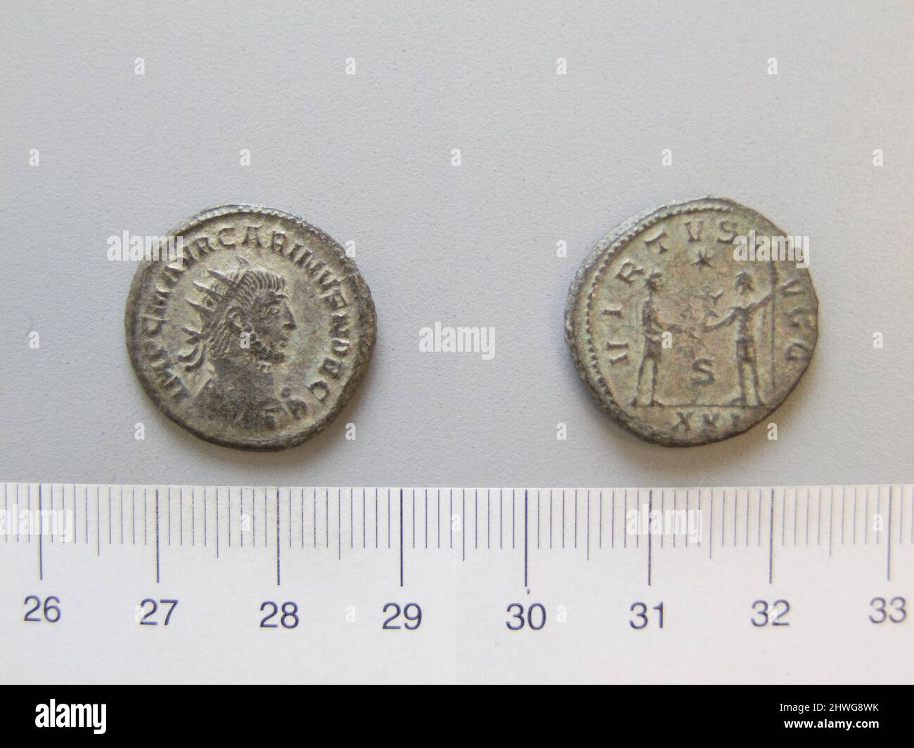 Antoninianus of Carinus, Emperor of Rome from Antioch. Ruler: Carinus ...