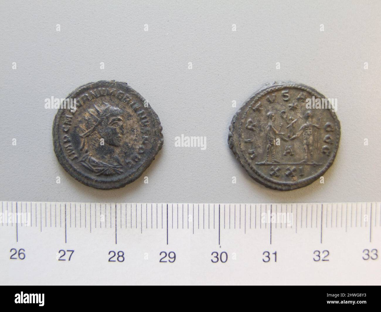 Antoninianus of Numerian, Caesar, Emperor of Rome from Antioch. Ruler ...