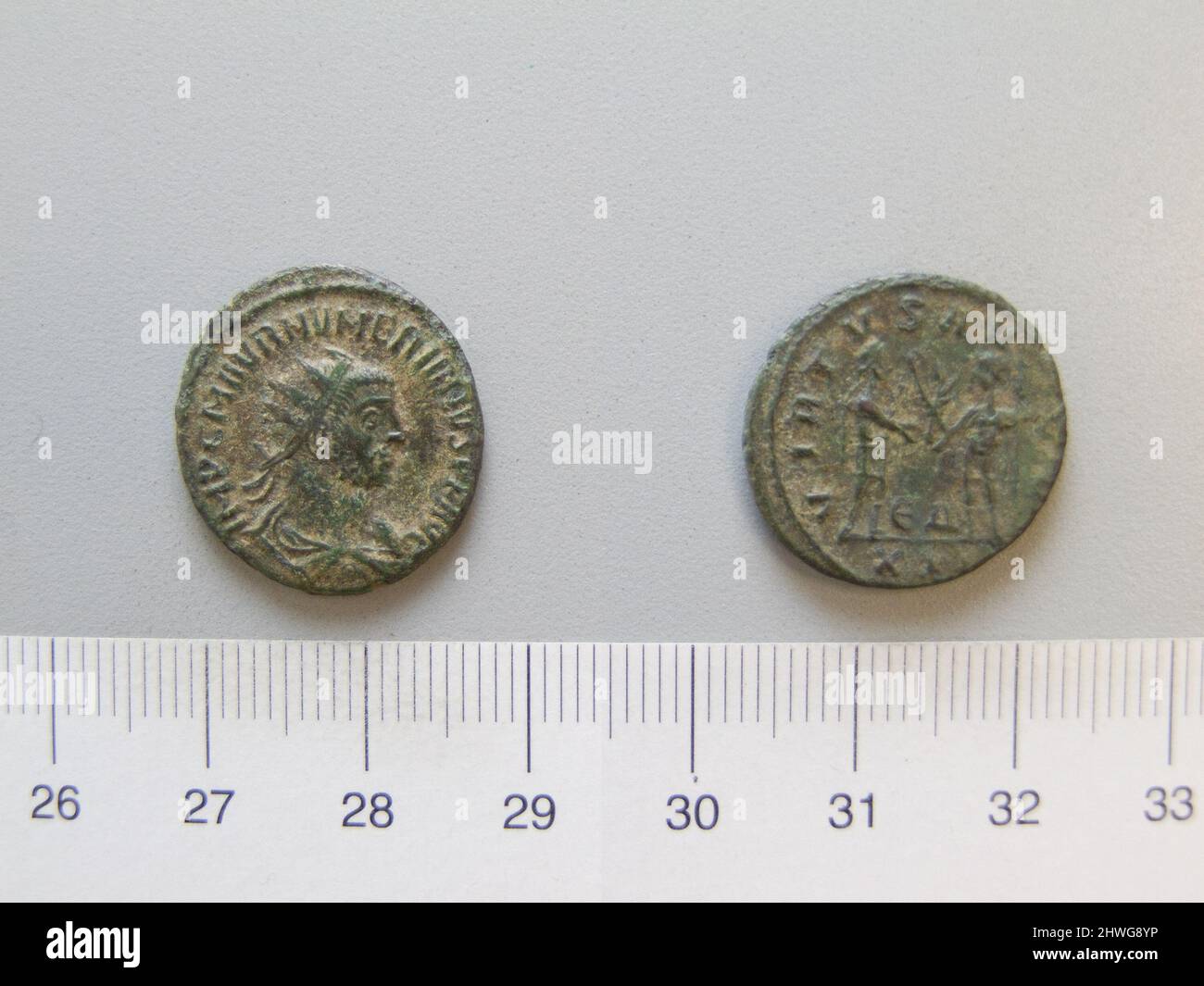 Antoninianus of Numerian, Caesar, Emperor of Rome from Antioch. Ruler ...