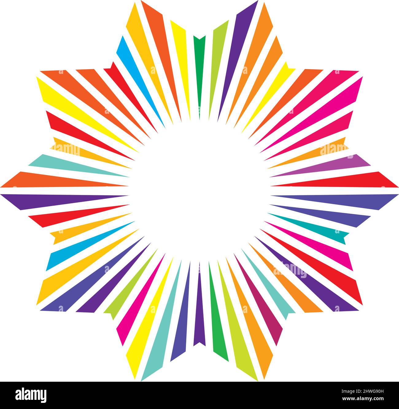 Price flash, starburst, sunburst icon, shape vector - stock vector ...