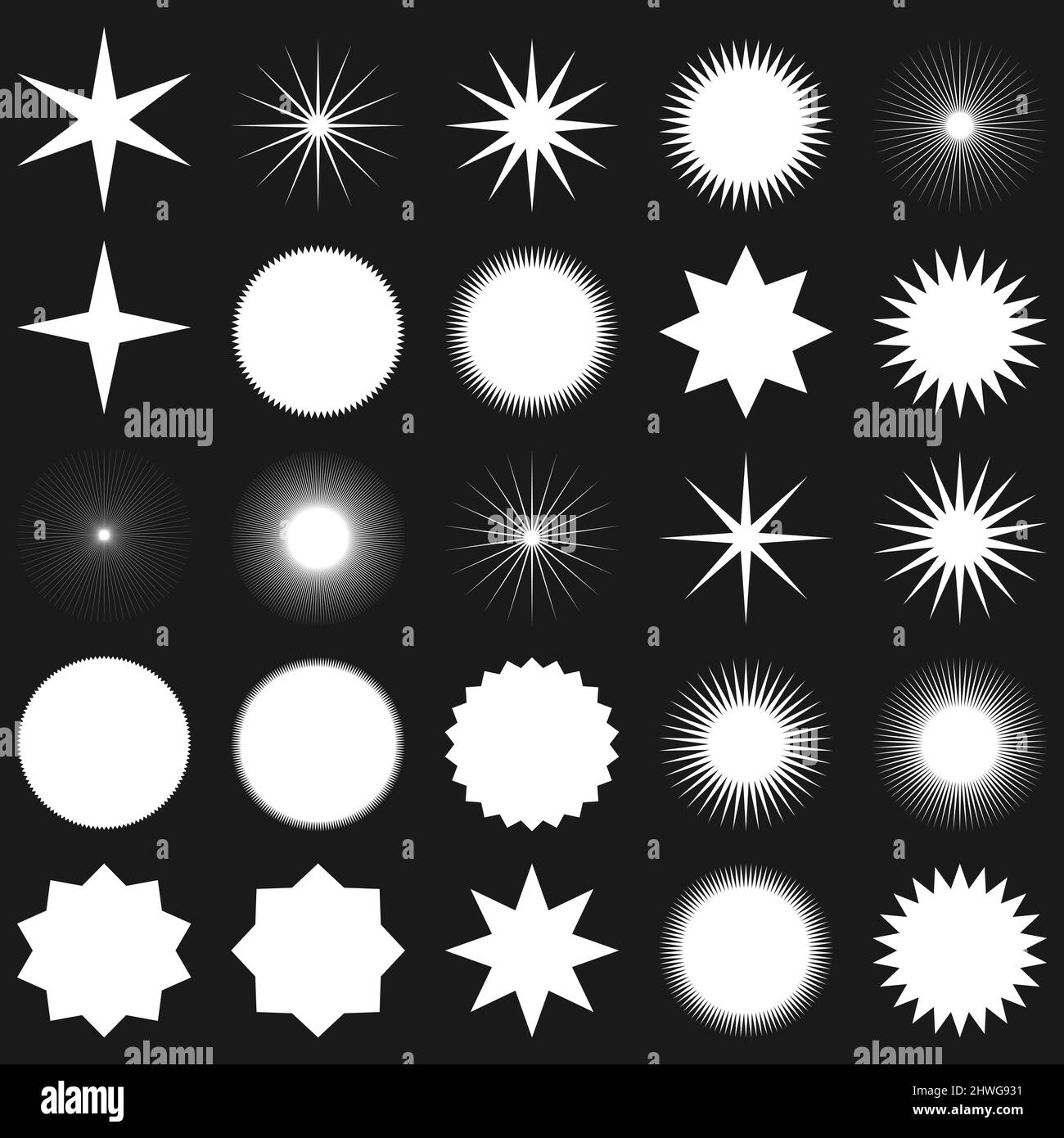 Price flash, starburst, sunburst icon, shape vector - stock vector ...