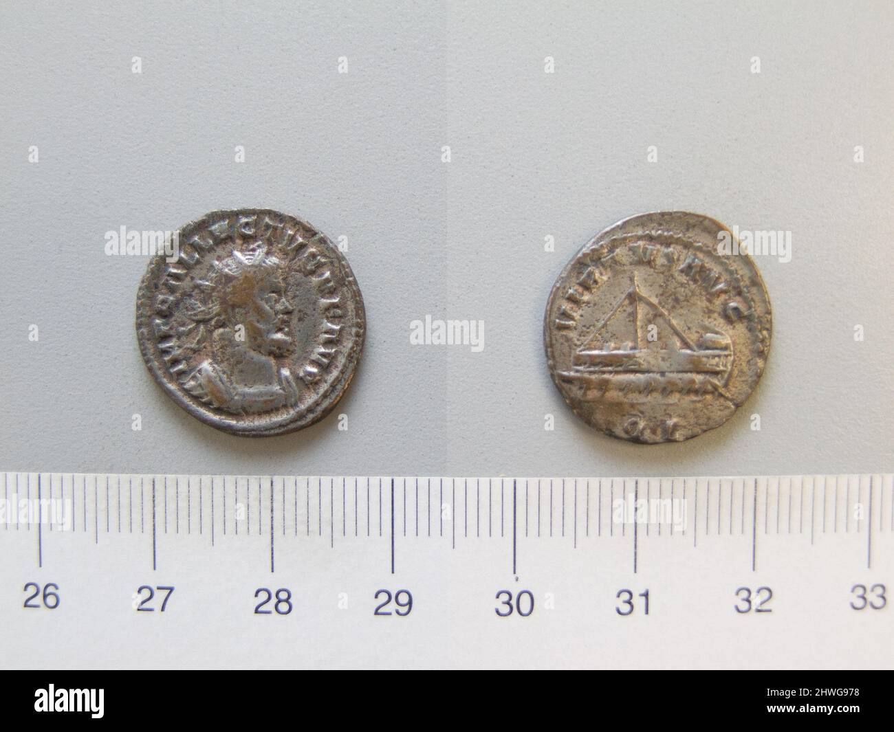 Quinarius of Allectus from London. Ruler: Allectus, Emperor of ...