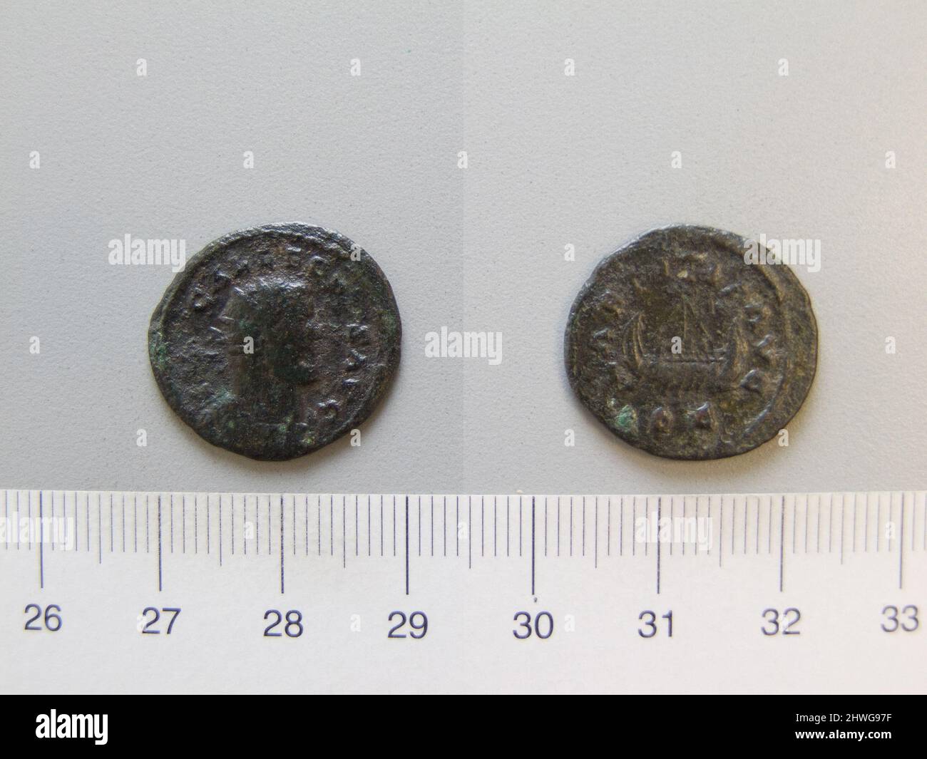 Quinarius of Allectus from Camulodunum. Ruler: Allectus, Emperor of ...