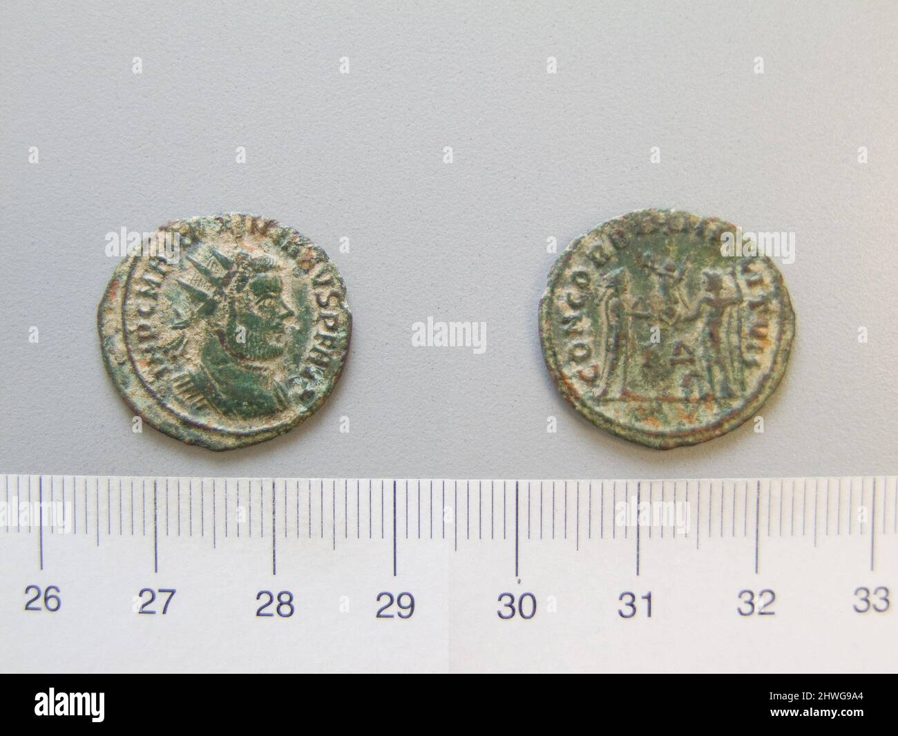 Antoninianus of Maximian from Antioch. Ruler: Maximian, Emperor of Rome ...