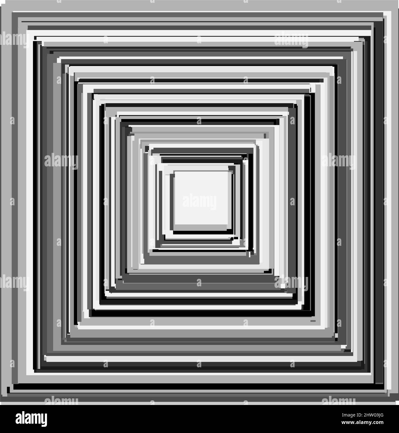 Overlapping random squares abstract grayscale geometric vector ...