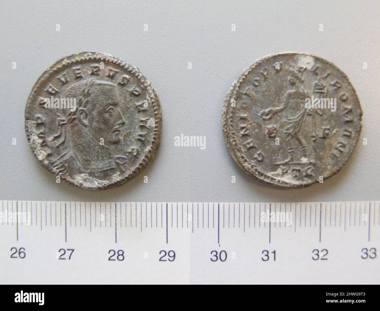 Nummus of Severus II, Caesar, Augustus from Trier. Ruler: Severus II ...