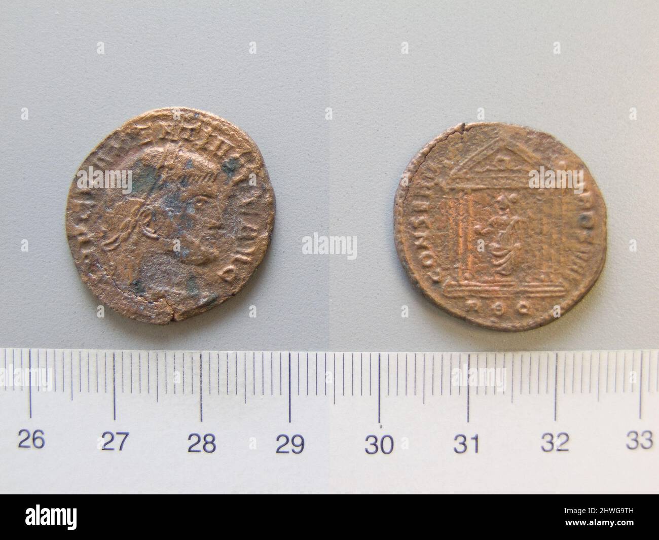 Maxentius roman emperor coin hi-res stock photography and images - Alamy