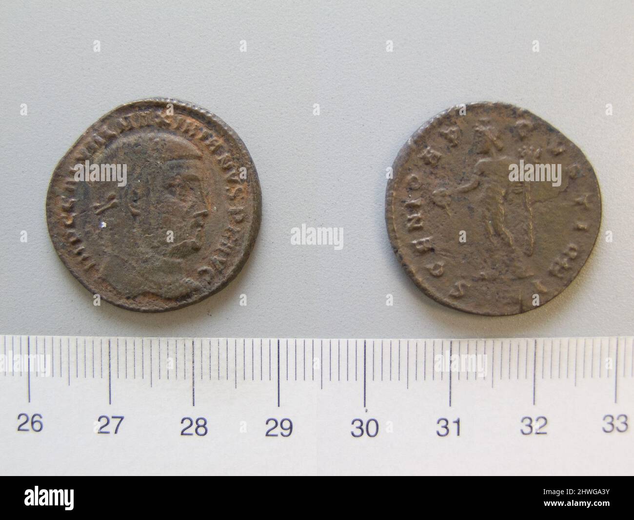 1 Nummus of Galerius, Emperor of Rome from Nicomedia. Ruler: Galerius ...