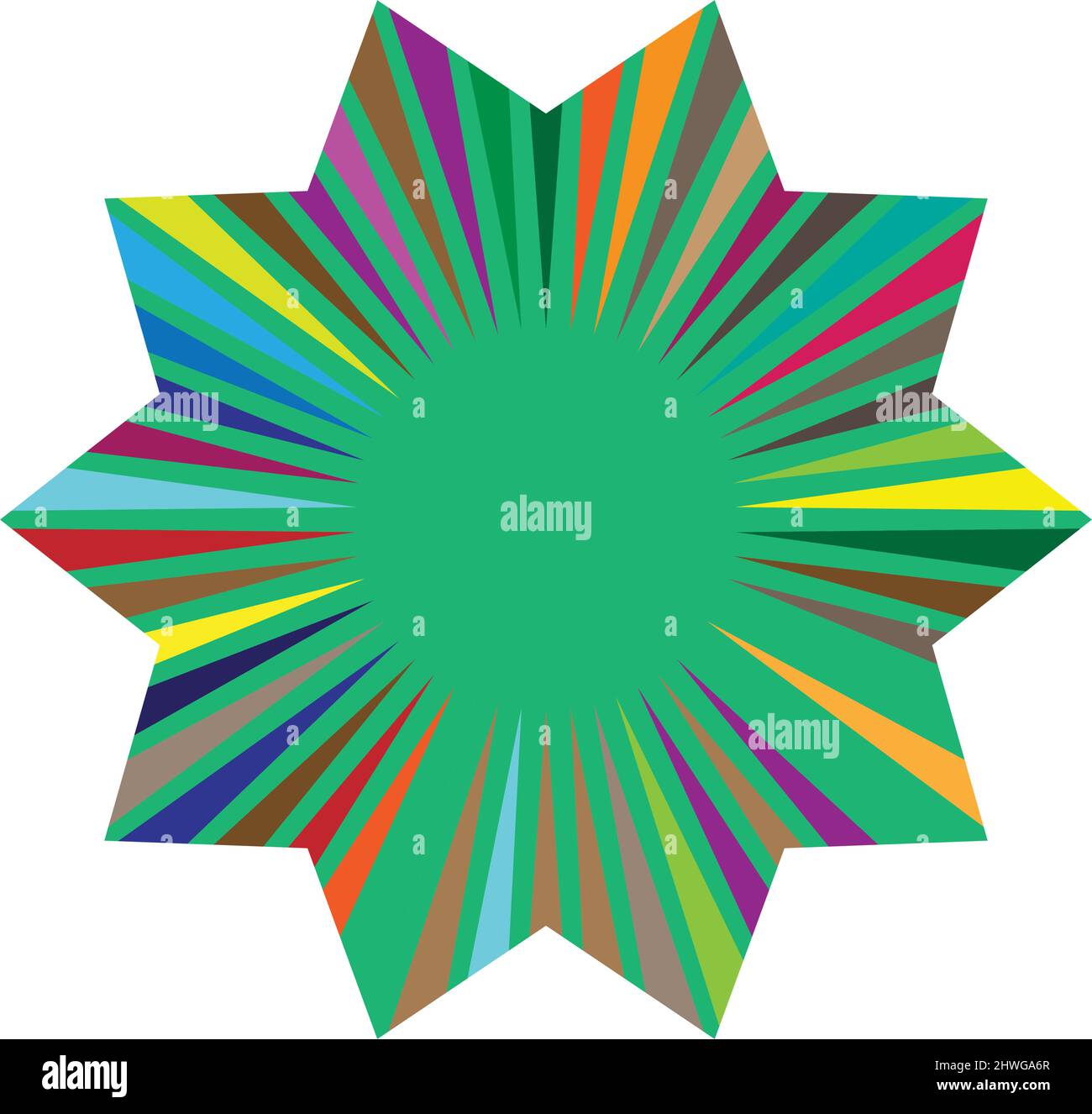 Price flash, starburst, sunburst icon, shape vector - stock vector ...