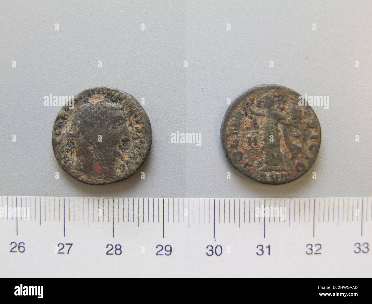 Nummus of Maximinus II from Antioch. Ruler: Maximinus II, A.D. 270–313 ...