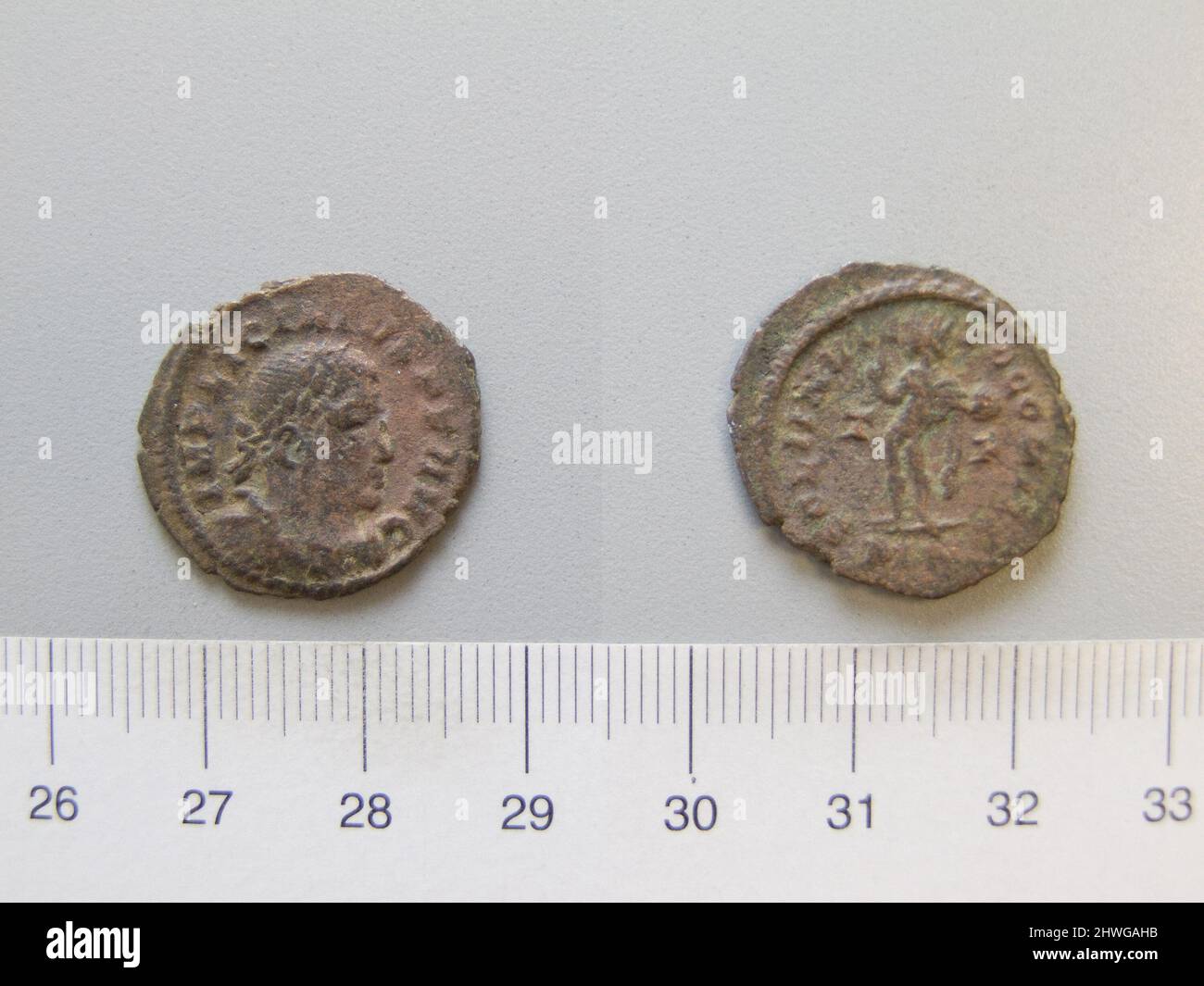 1 Nummus of Licinius from London. Ruler: Licinius, Emperor of Rome, ca ...