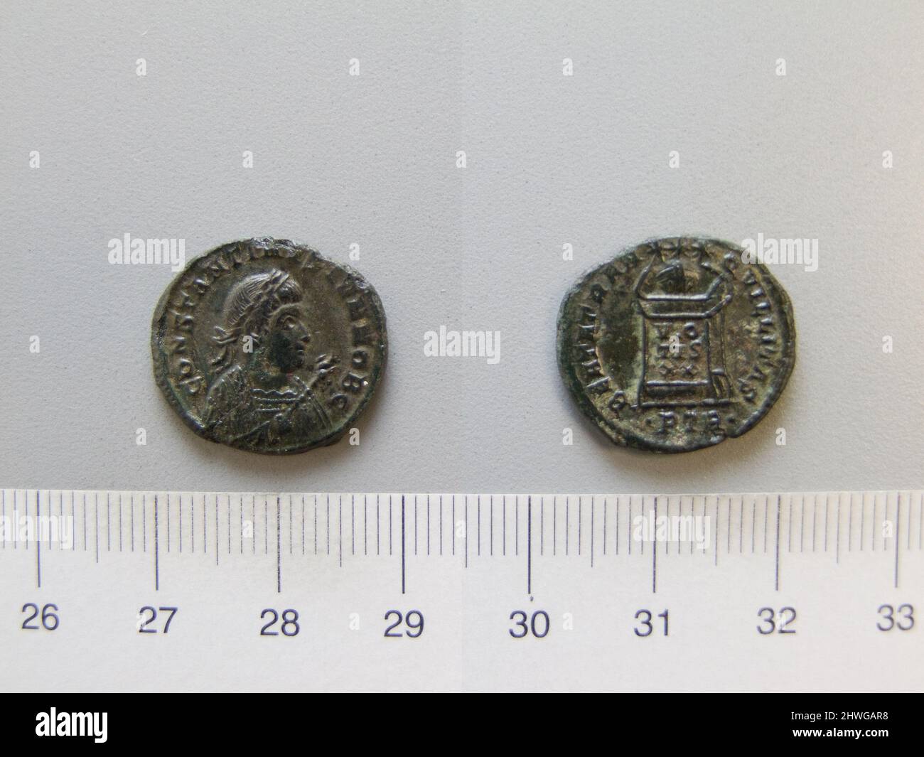 1 Nummus of Constantine I, Emperor of Rome from Trier. Ruler ...