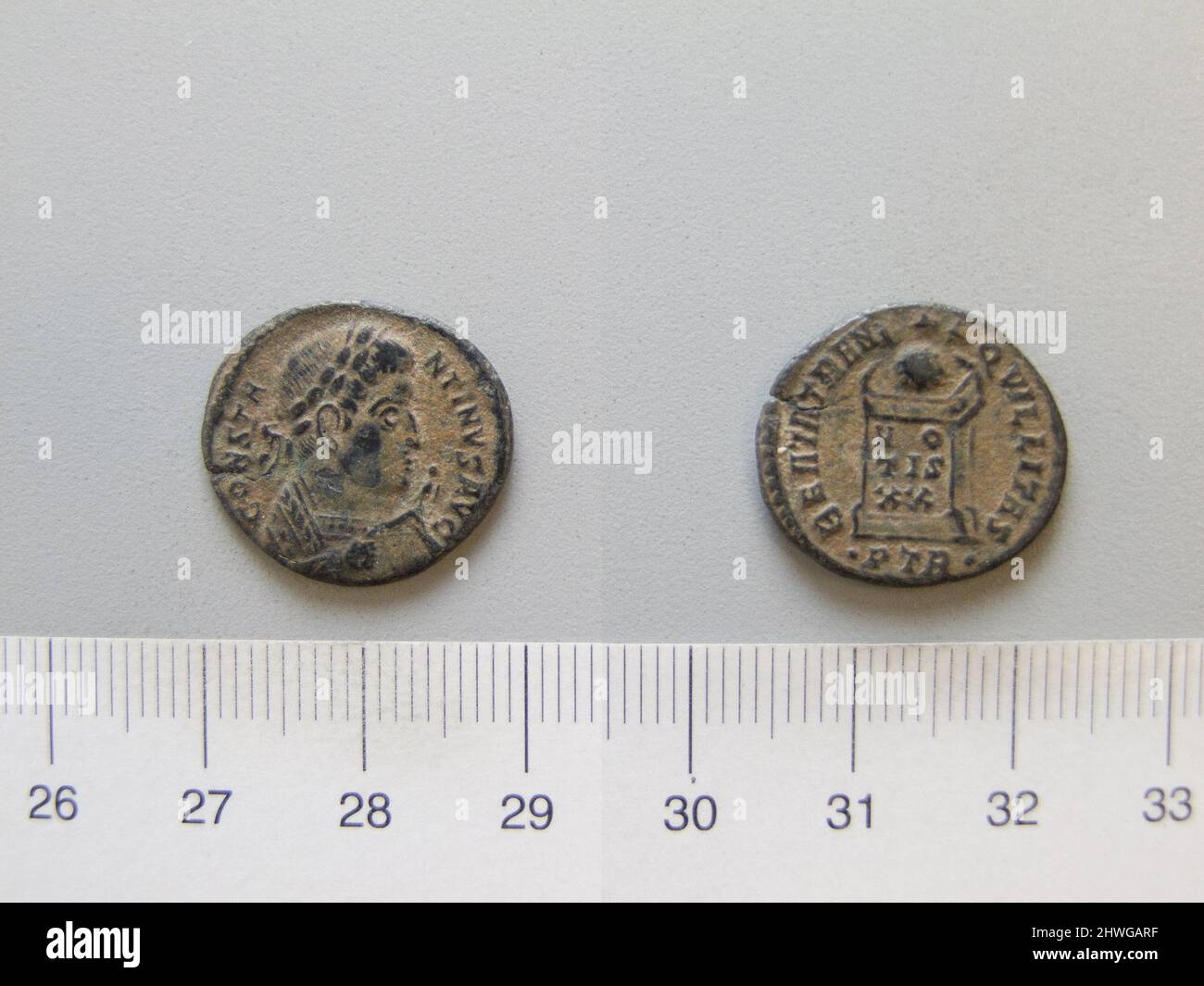 1 Nummus of Constantine I, Emperor of Rome from Trier. Ruler ...