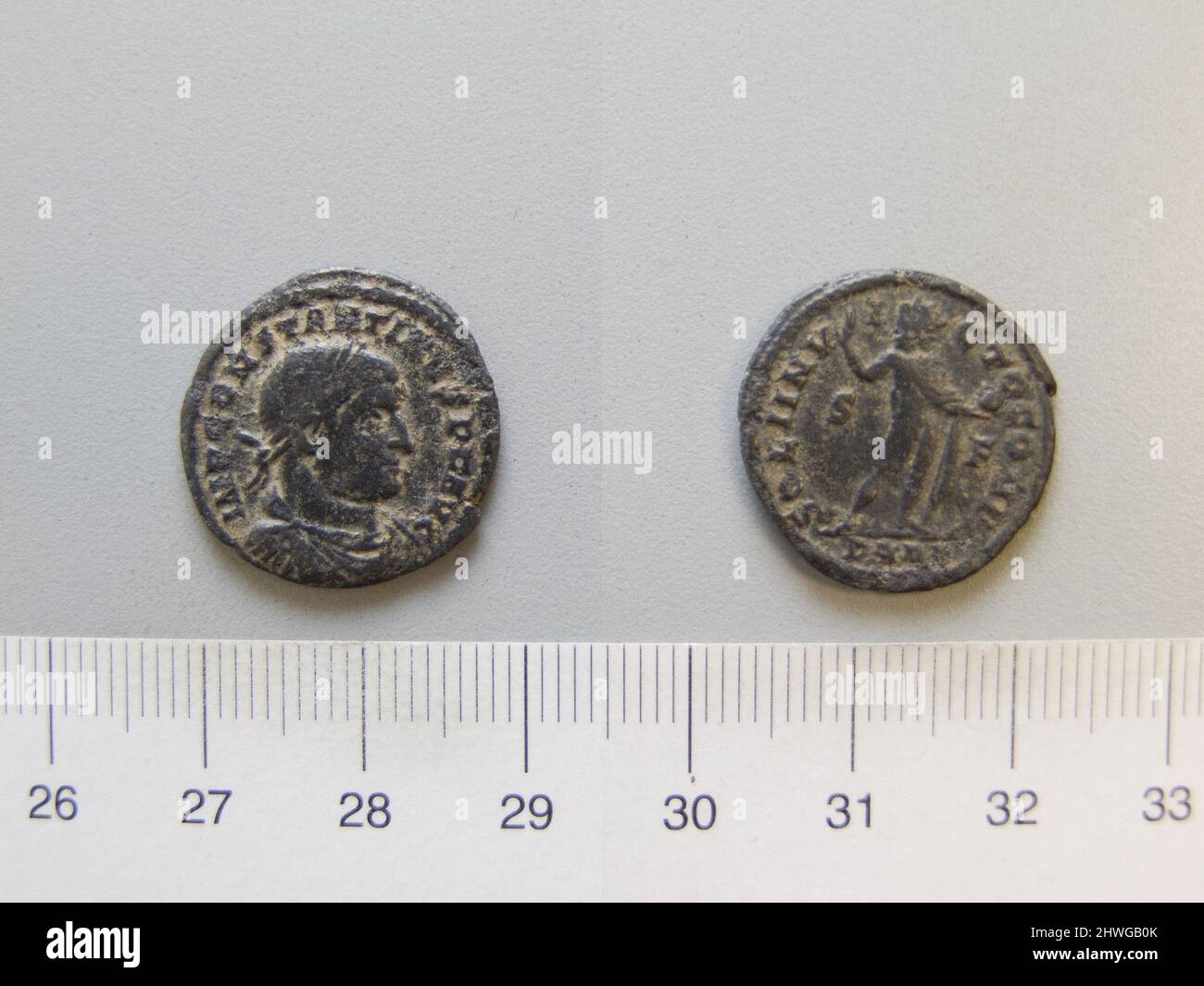 1 Nummus of Constantine I, Emperor of Rome from Arelate. Ruler ...