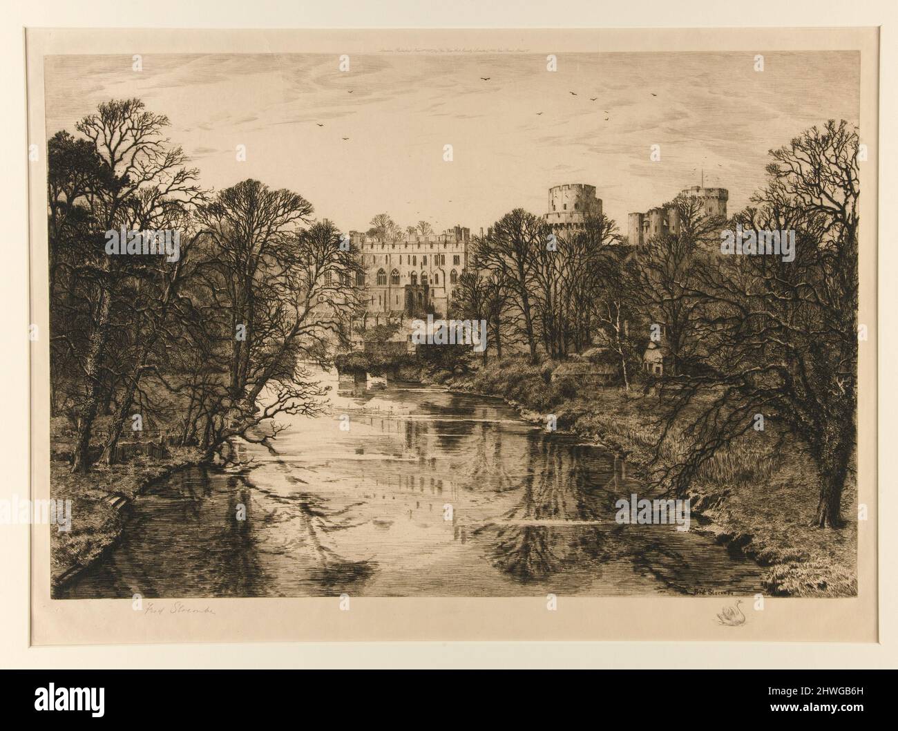 Warwick Castle. Artist: Frederick Albert Slocombe, British, 1847–1920 ...