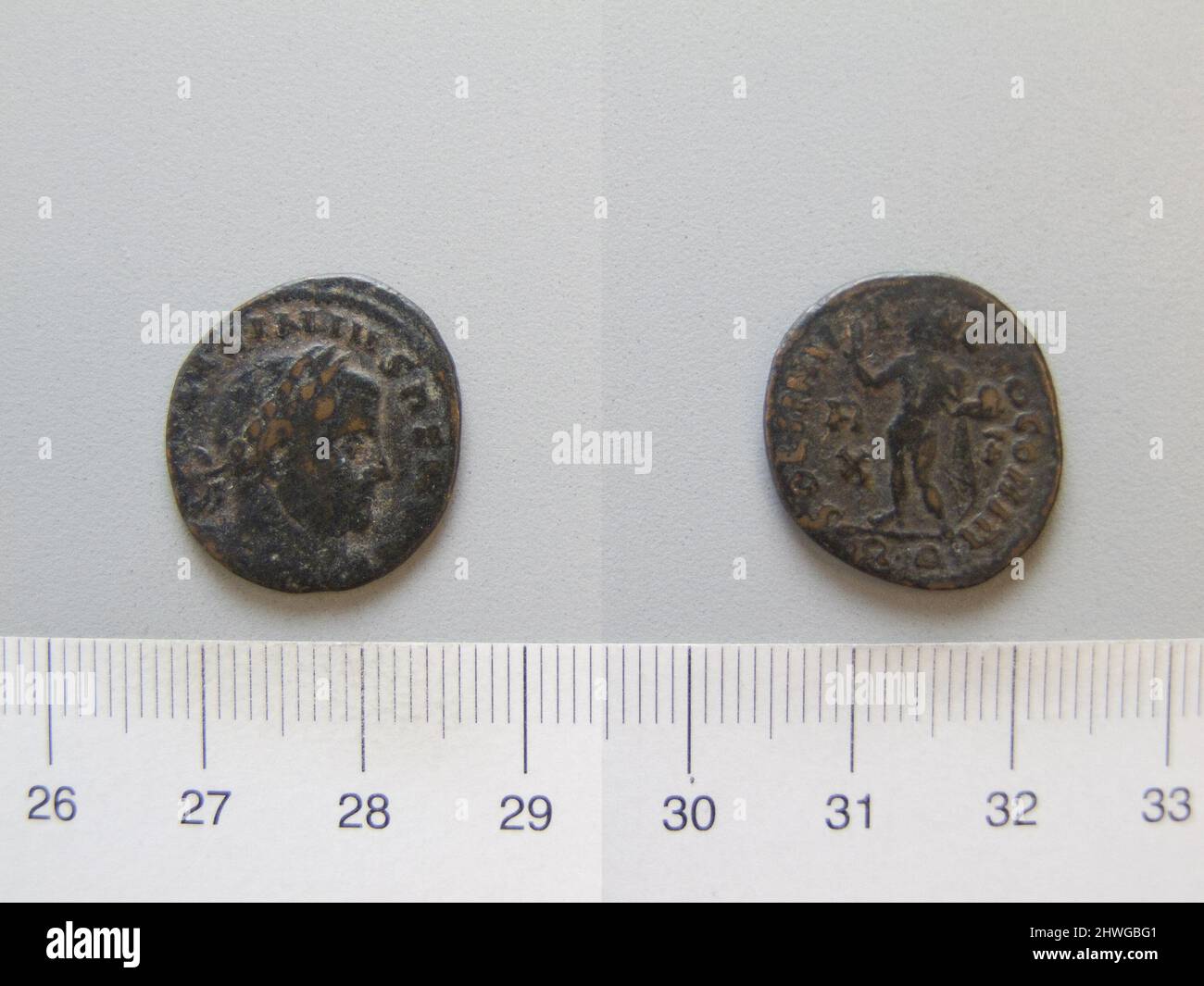 1 Nummus of Licinius from Rome. Ruler: Licinius, Emperor of Rome, ca ...
