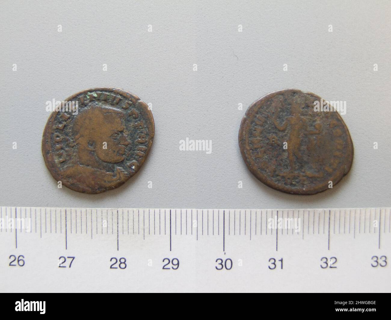 1 Nummus of Licinius from Rome. Ruler: Licinius, Emperor of Rome, ca ...