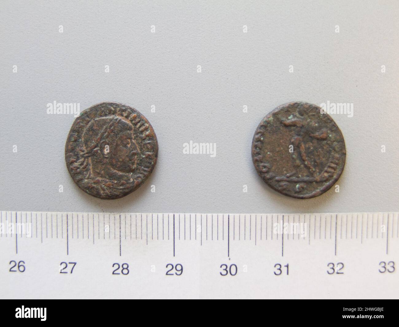 1 Nummus of Constantine I, Emperor of Rome from Rome. Ruler ...