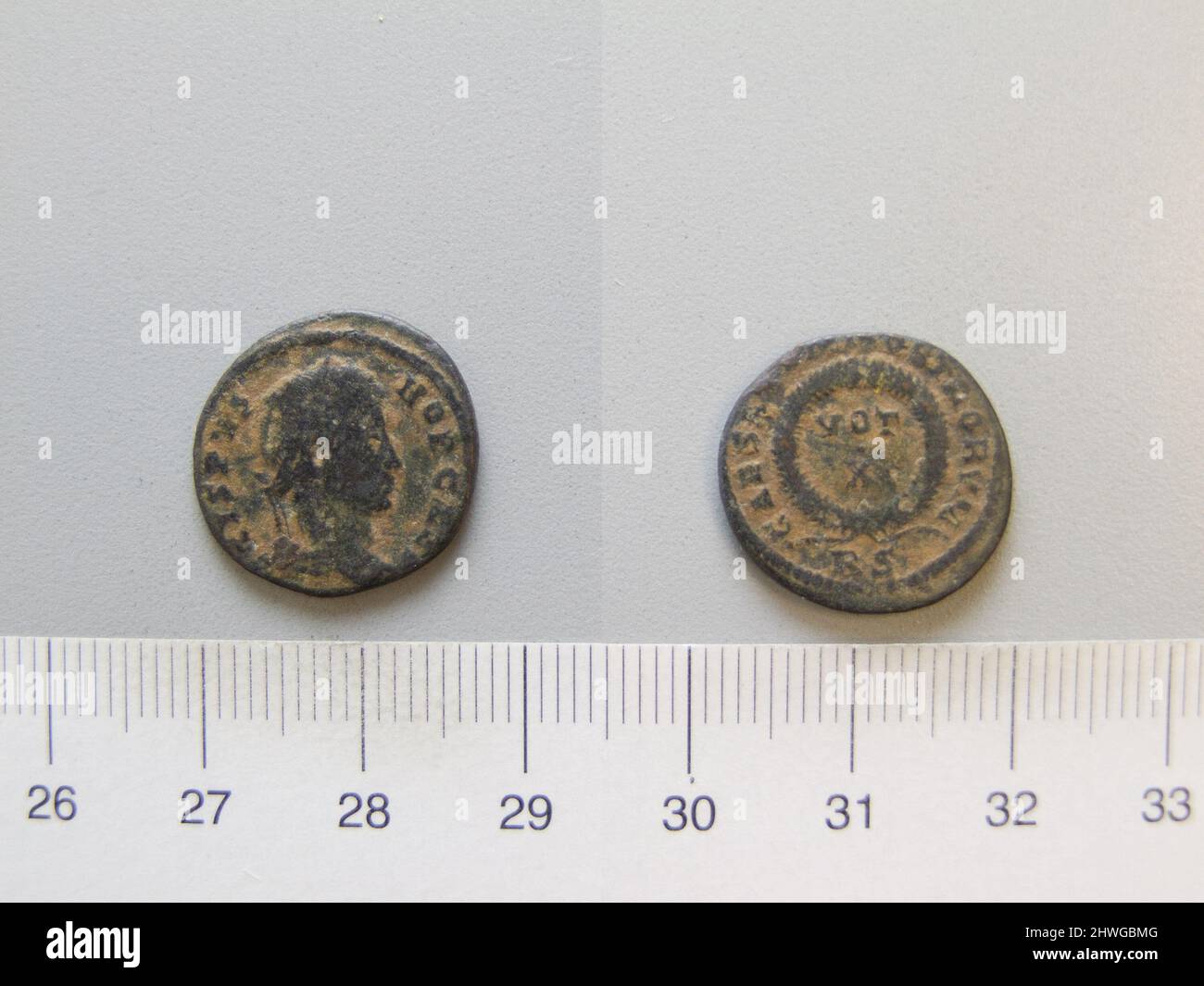1 Nummus of Constantine I, Emperor of Rome from Rome. Ruler ...