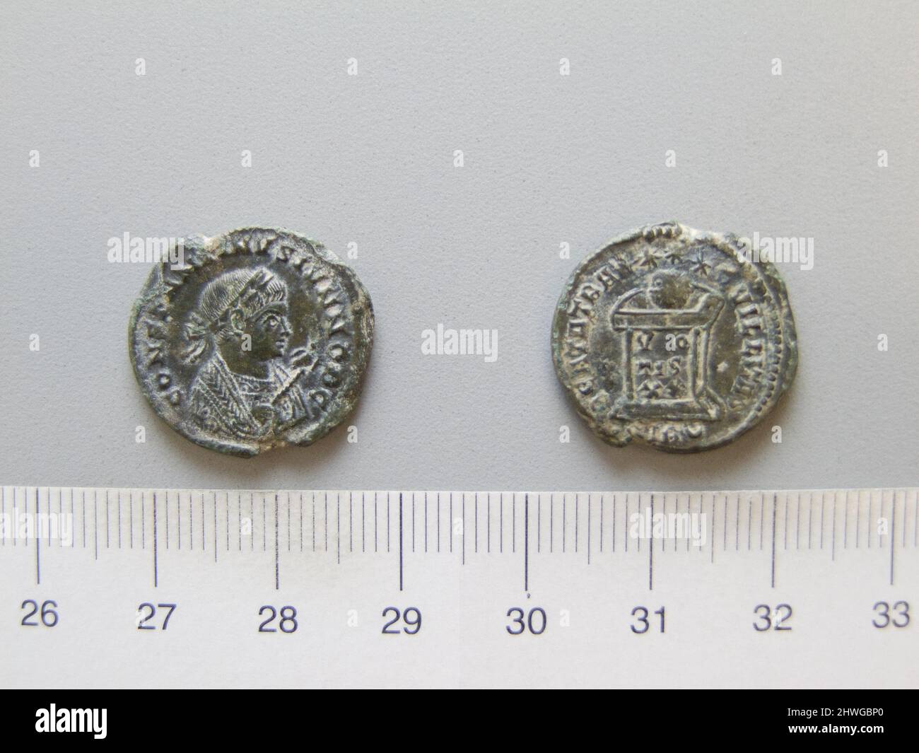 1 Nummus of Constantine I, Emperor of Rome. Ruler: Constantine I ...