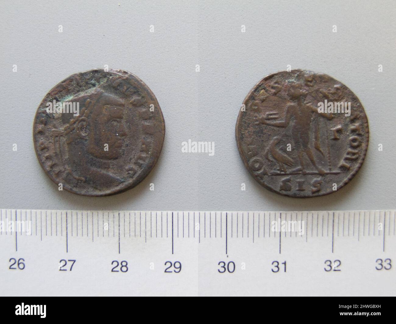 1 Nummus of Constantine I, Emperor of Rome from Siscia. Ruler ...