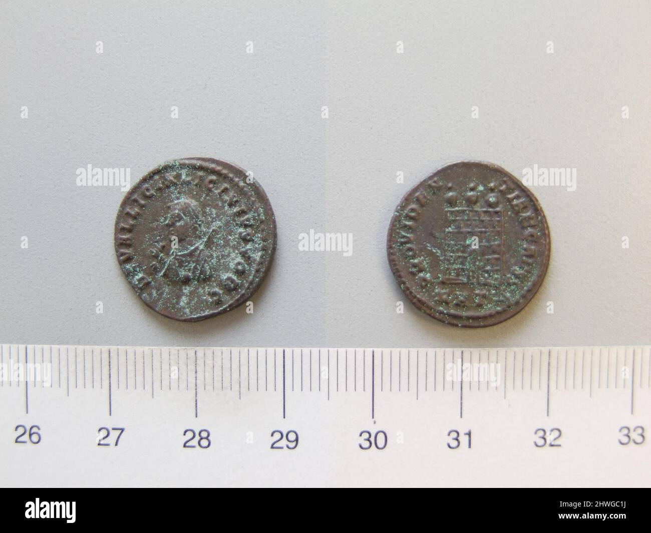 1 Nummus of Licinius from Heraclea. Ruler: Licinius, Emperor of Rome ...