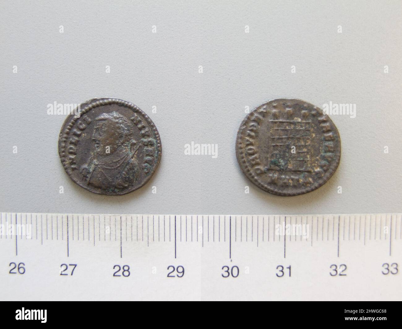 1 Nummus of Licinius from Heraclea. Ruler: Licinius, Emperor of Rome ...