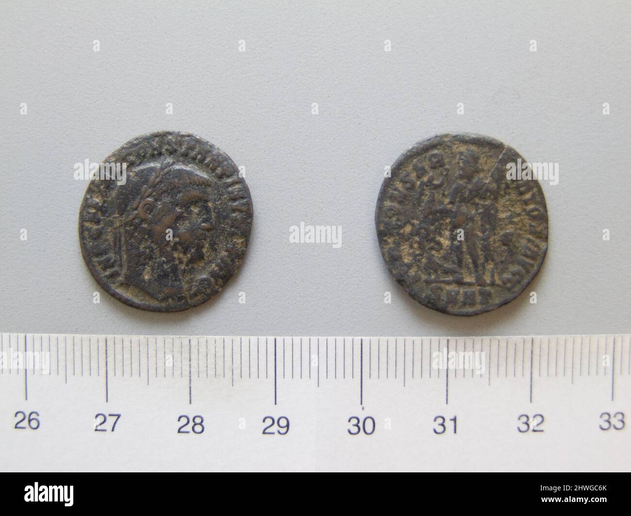 1 Nummus of Constantine I, Emperor of Rome from Heraclea. Ruler ...