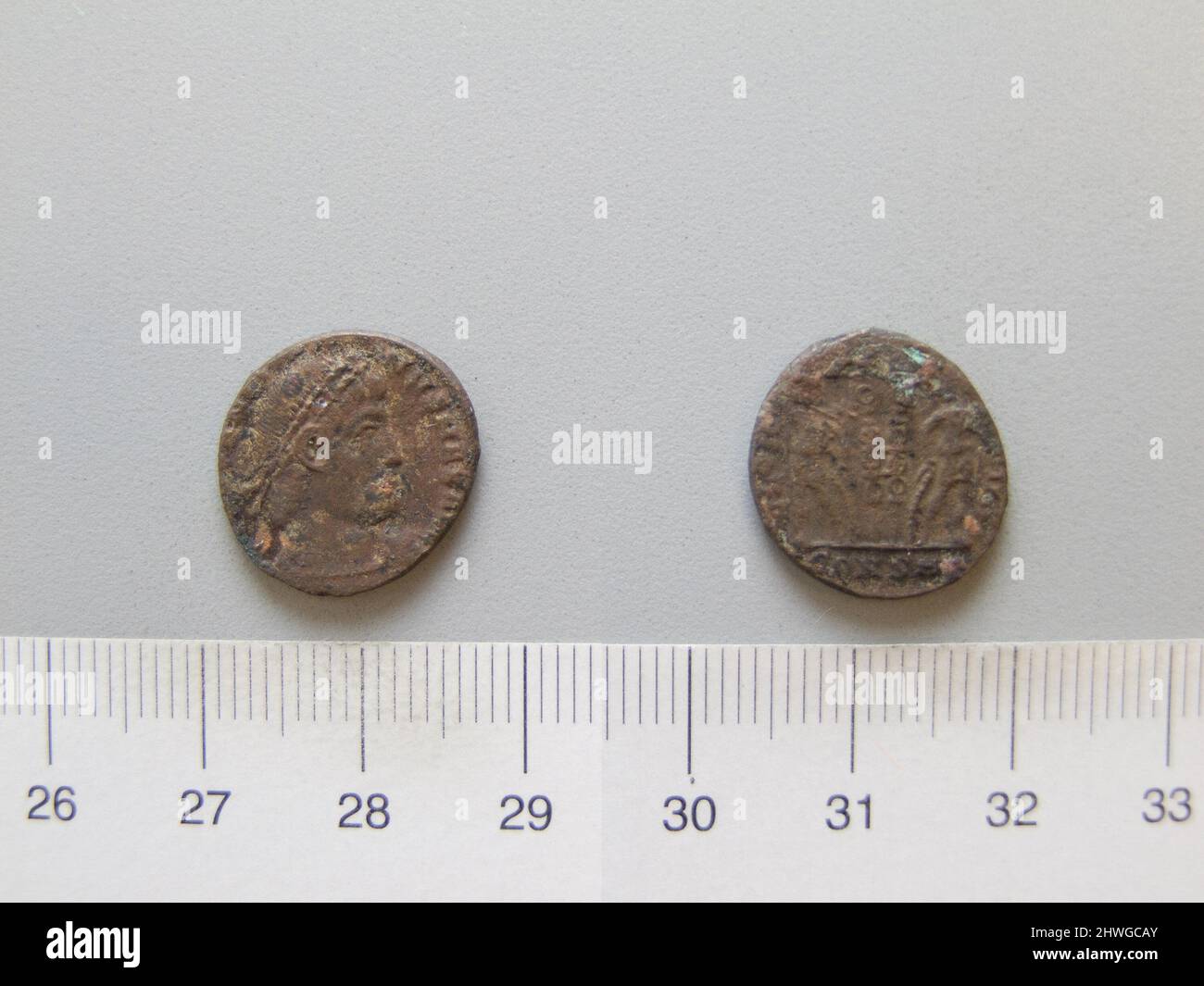 1 Nummus of Constantine I, Emperor of Rome from Constantinople. Ruler ...