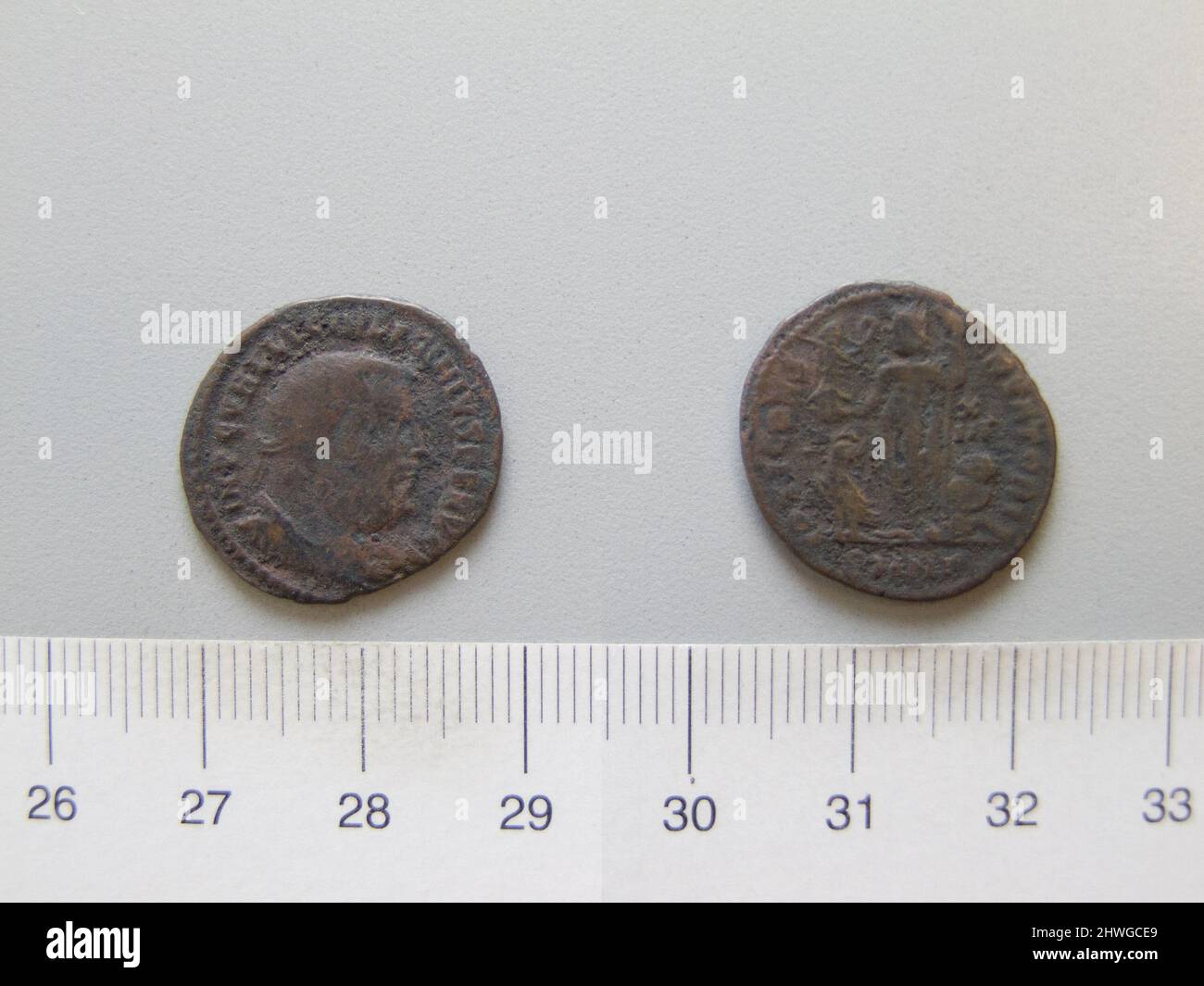 1 Nummus of Licinius from Nicomedia. Ruler: Licinius, Emperor of Rome ...